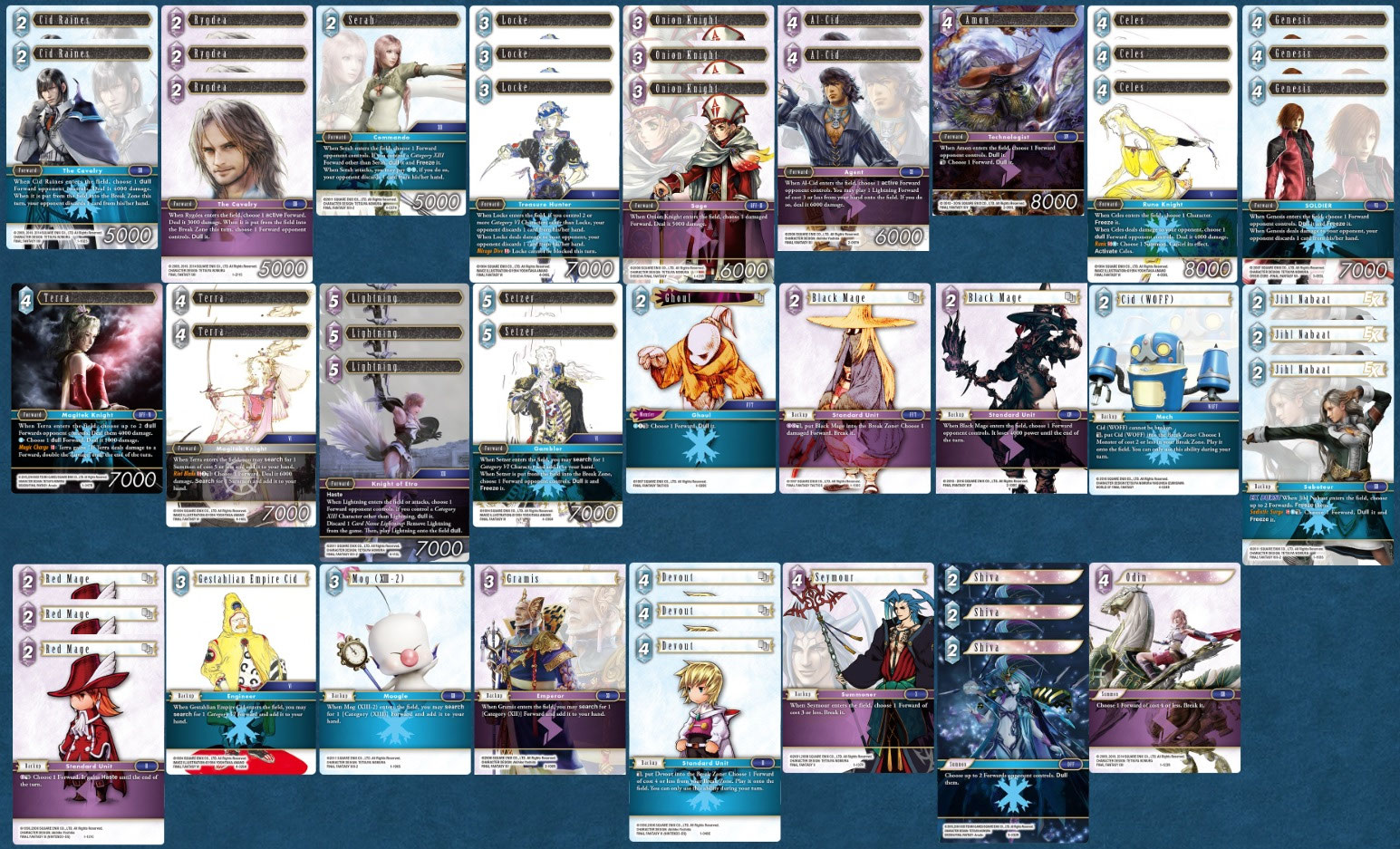 Top8 OCTGN Open 4 - FFTCG.org