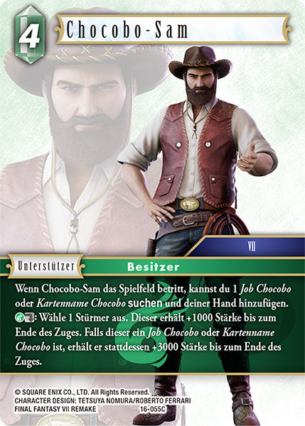 FFVII Rebirth Special: [16-055C] Chocobo-Sam - FFTCG.org