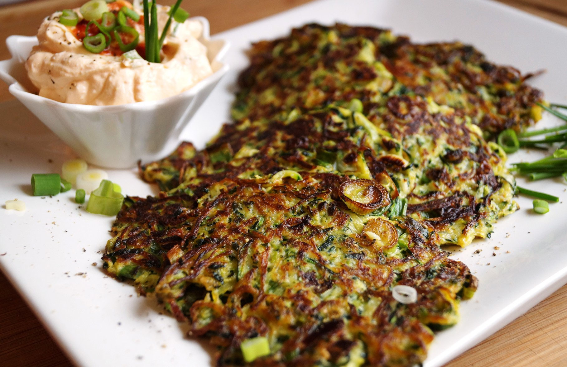 Zucchini-Puffer - ... so delightful! - Kochen * Backen * Fotos machen