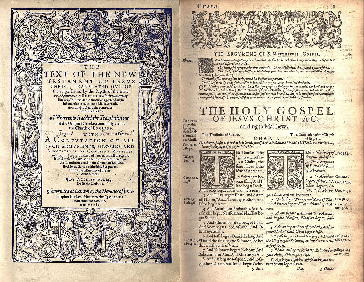 ENGLISH BIBLE PRINTS until 1699 - Online Facsimlies - bible-facsimiles ...