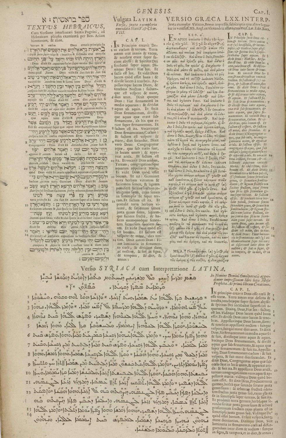 POLYGLOT BIBLES - Facsimiles & Download - Historical Bibles free PDF ...