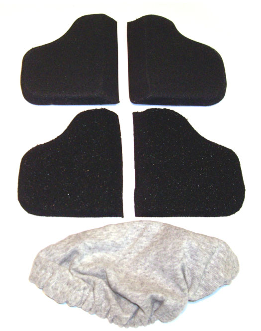 P4CO Pectus Brace Thoracic Pad Kit - Carbon Based, LLC