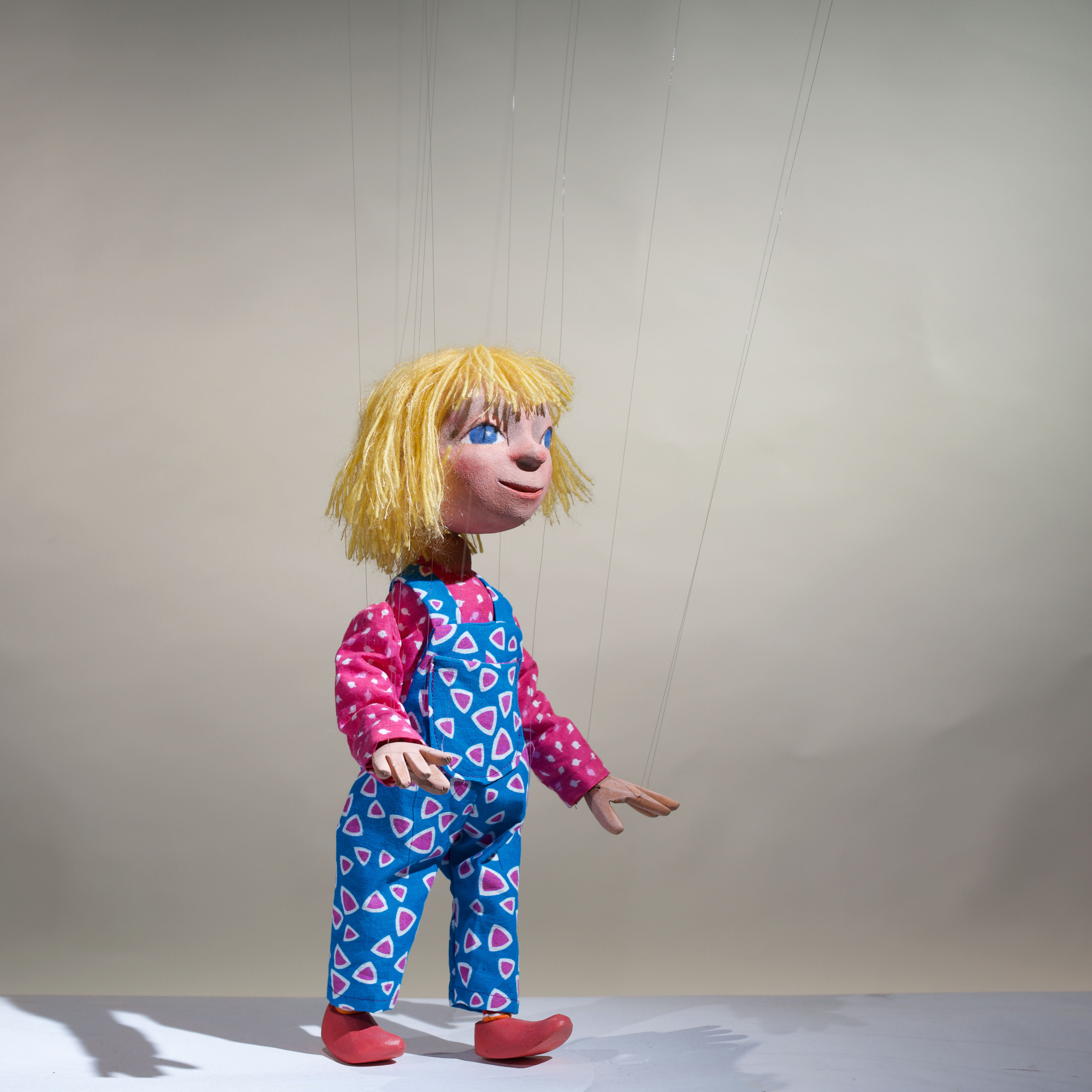 Theater Marionette "Alte Dame" - PendelMarionetten