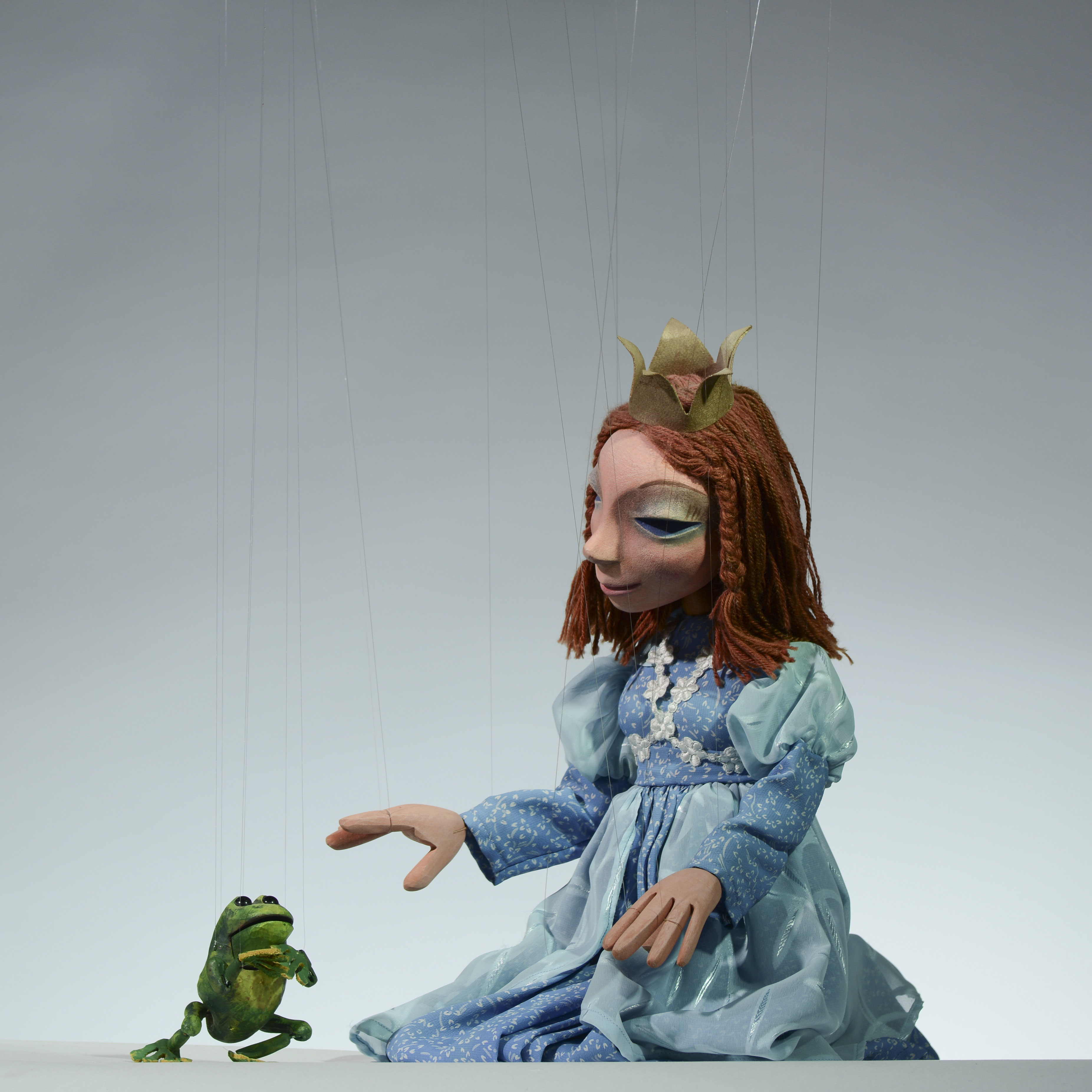 Theater Marionette "Alte Dame" - PendelMarionetten