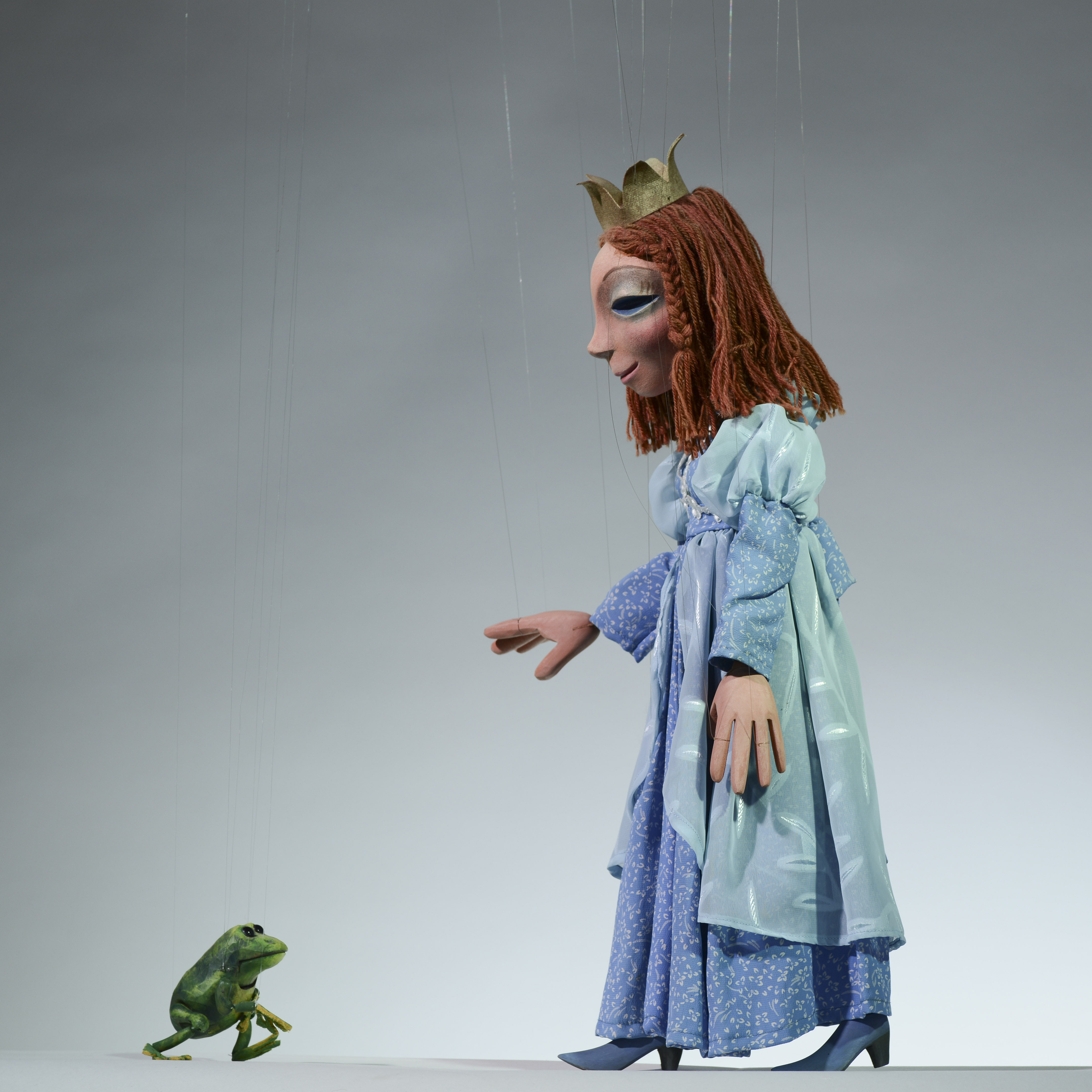 Theater Marionette "Alte Dame" - PendelMarionetten