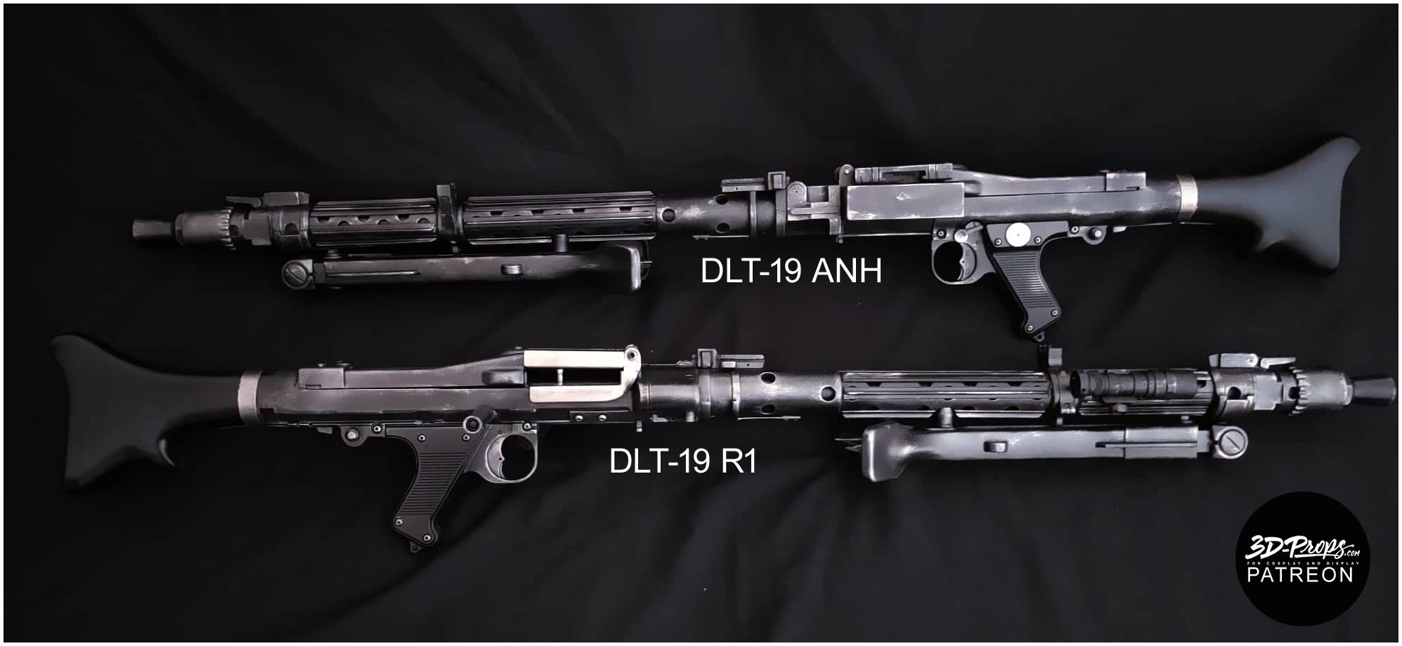 DLT-19 ANH HEAVY BLASTER RIFLE - 3D-PROPS Blasters for display and cosplay.