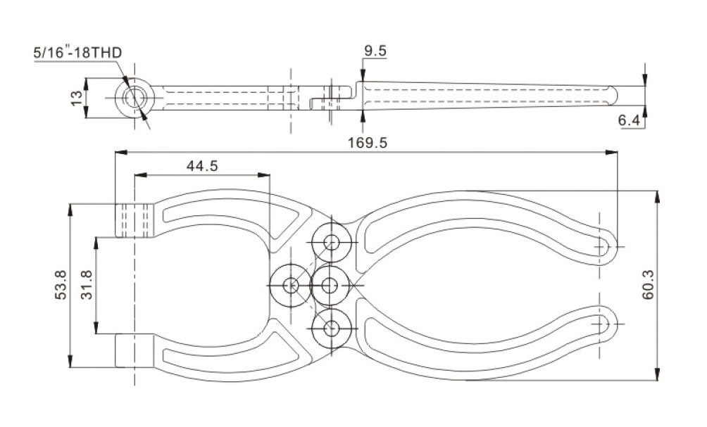 TOGGLE PLIERS - Clamptek Spanner
