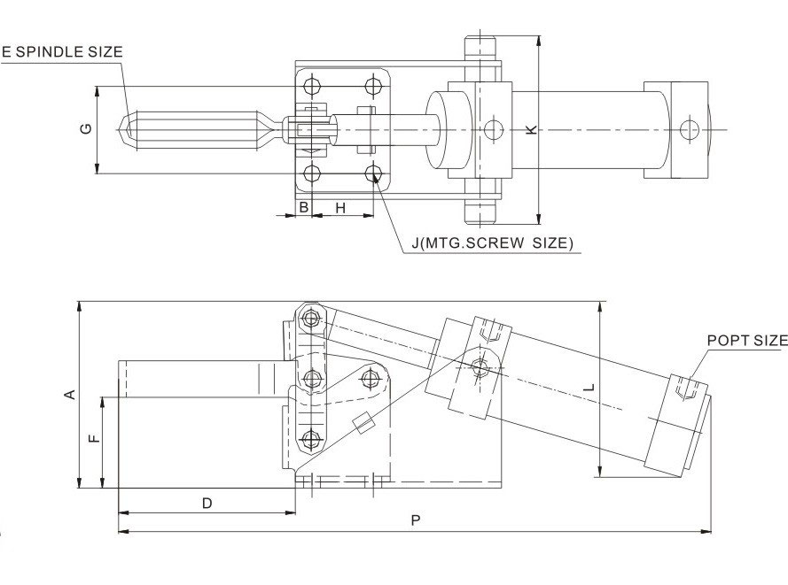 Standard Pneumatikspanner - Clamptek Spanner