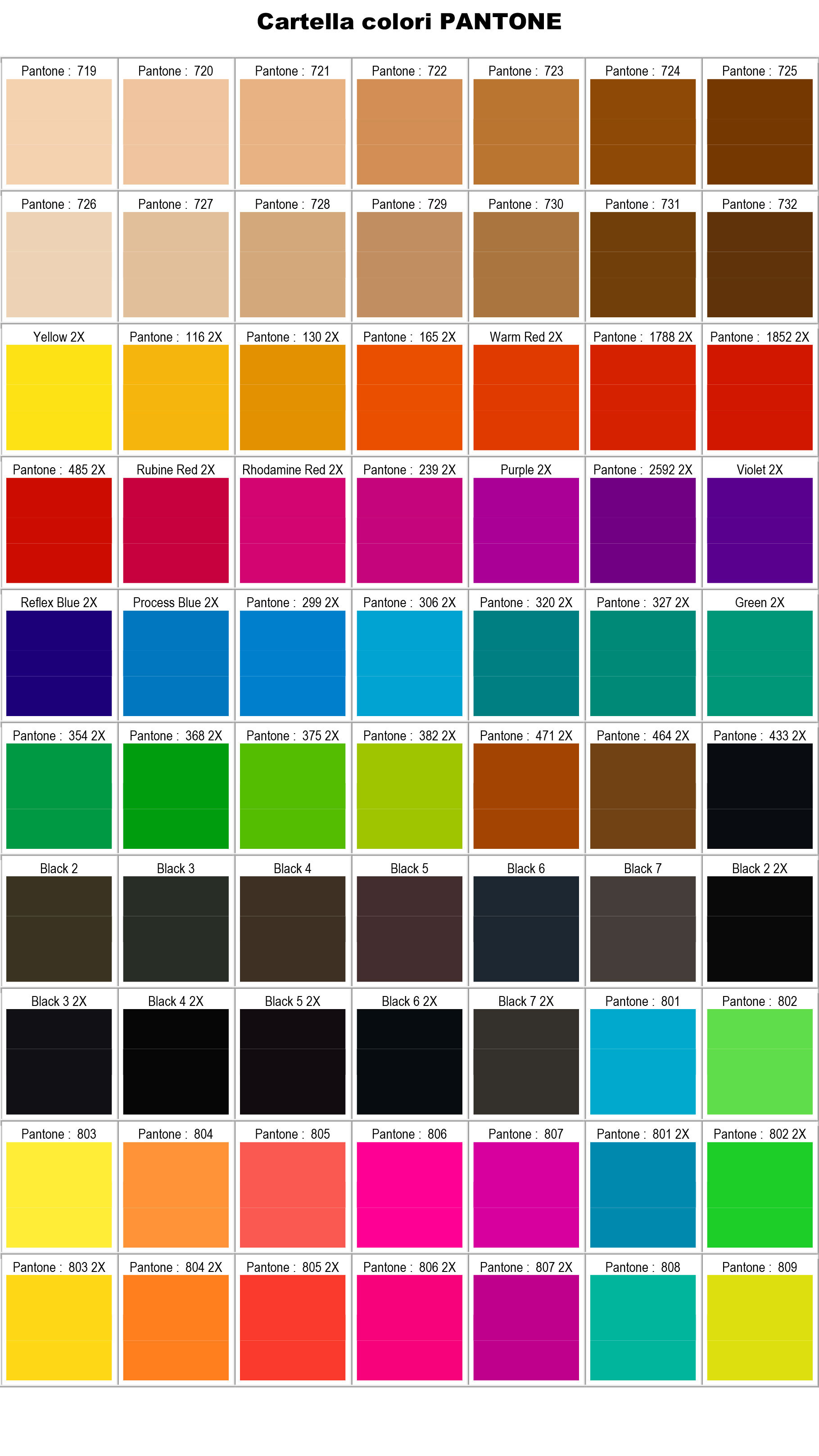 Lista Colori - Wedding Bags ... lo shopping per ogni lieto evento!