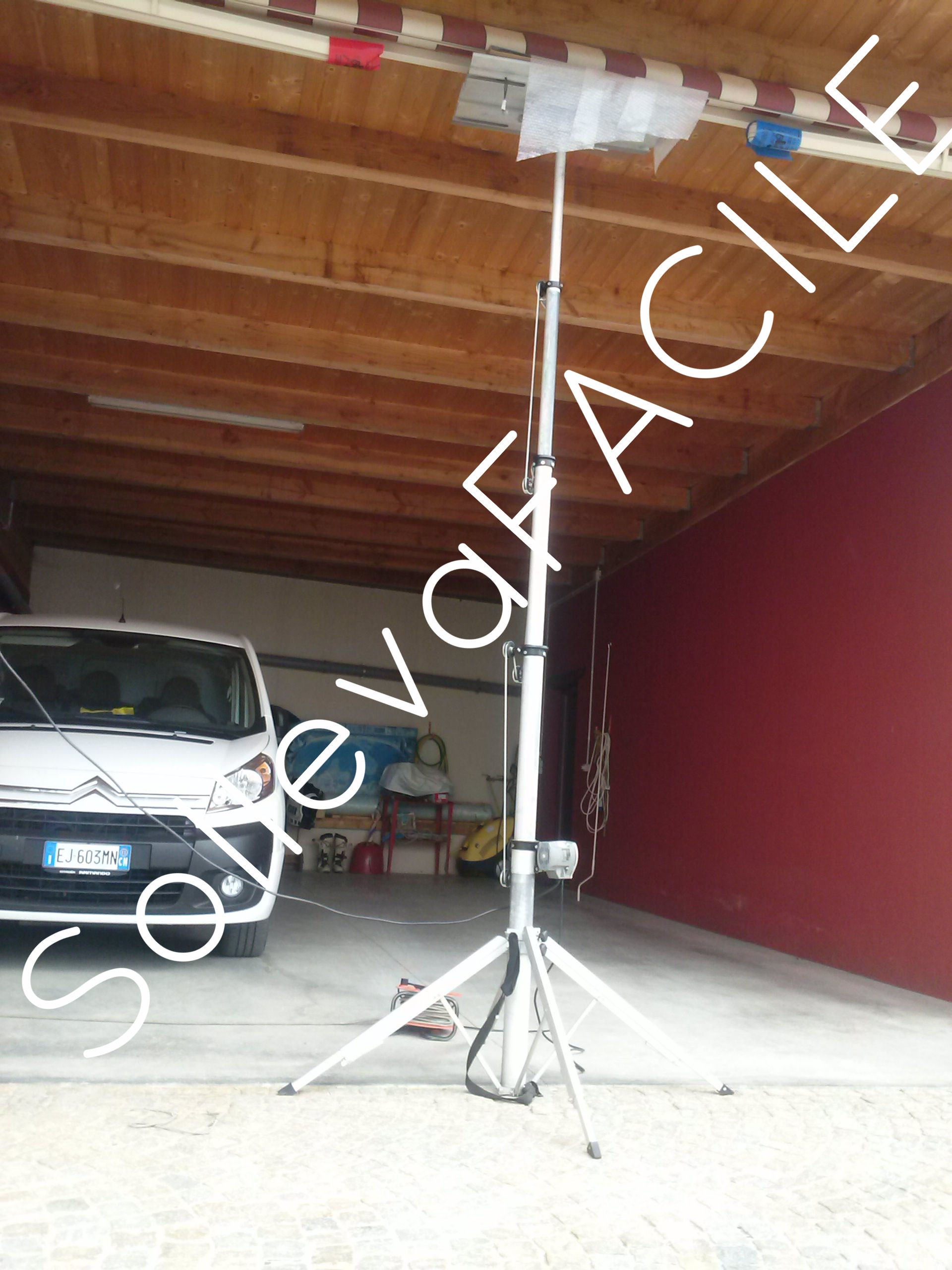 Sollevatore Portatile CM 340 - Solleva Facile - sollevatori telescopici ...