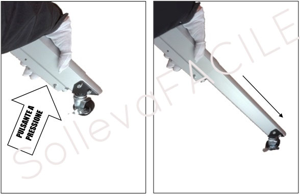 Sollevatore Portatile CM 520 - Solleva Facile - sollevatori telescopici ...