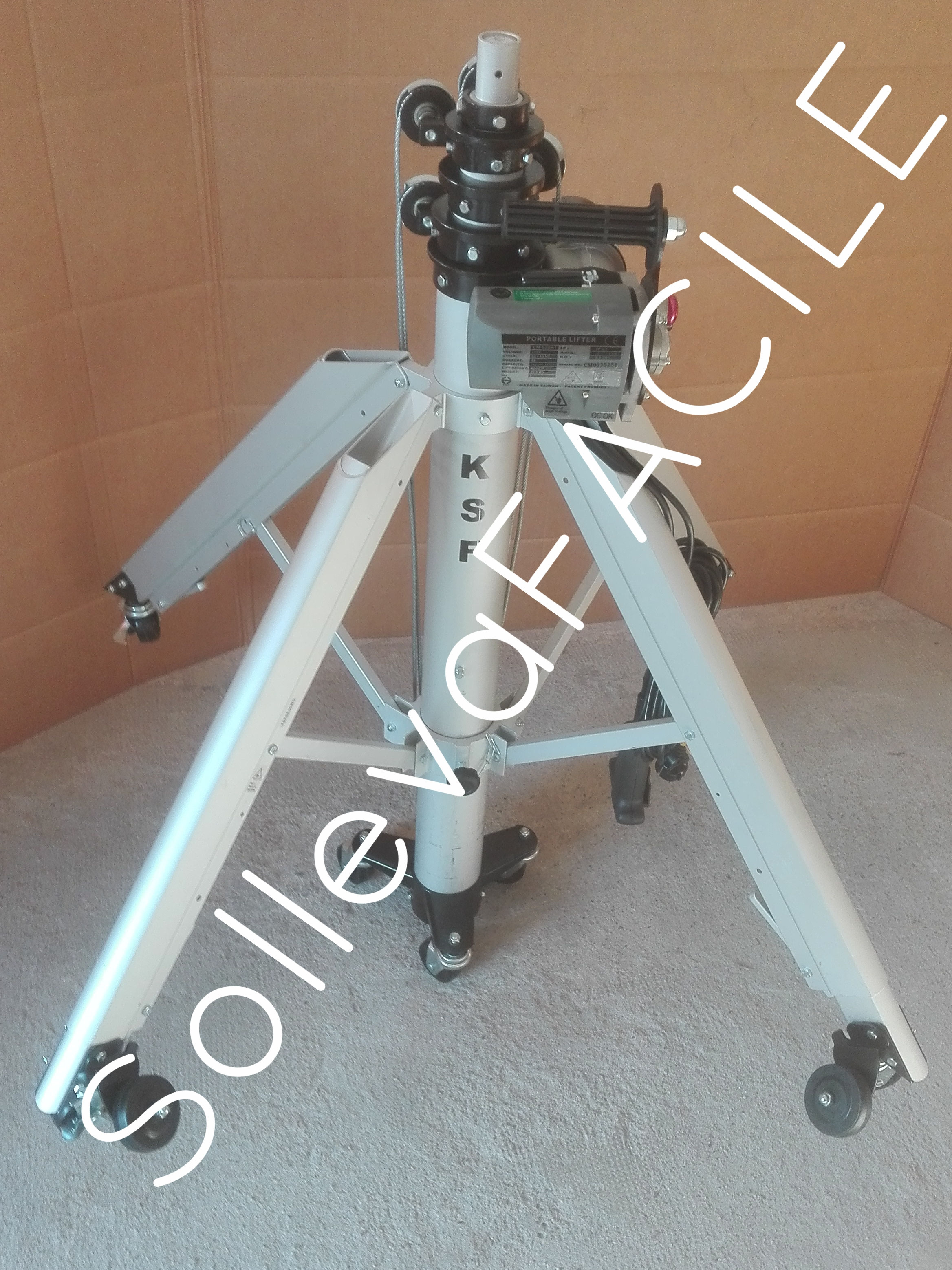 Sollevatore Portatile CM 520 - Solleva Facile - sollevatori telescopici ...