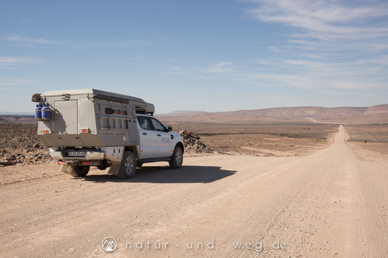Namibia ganz nah - Der Bushcamper, unser rollendes Zuhause - Natur und weg
