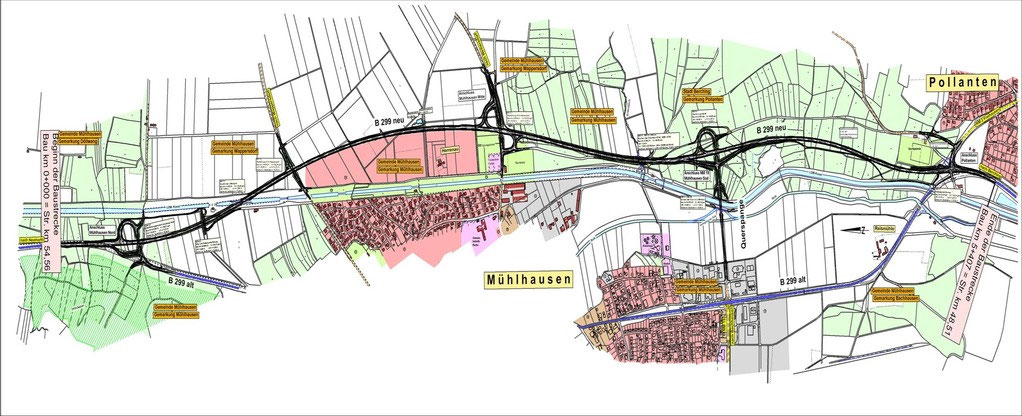 Hier ist das Landschaftsschutzgebiet in seiner noch gültigen Form ...