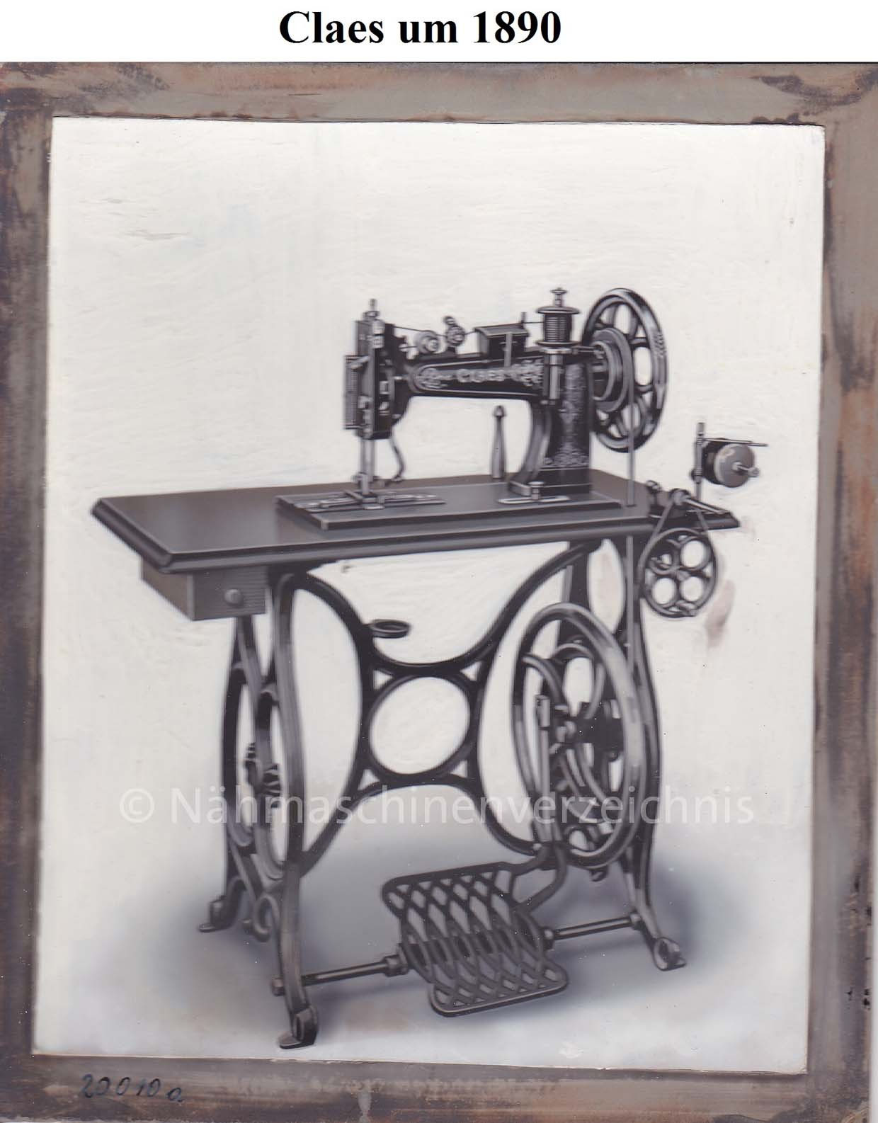 Claes - Naehmaschinenverzeichnis