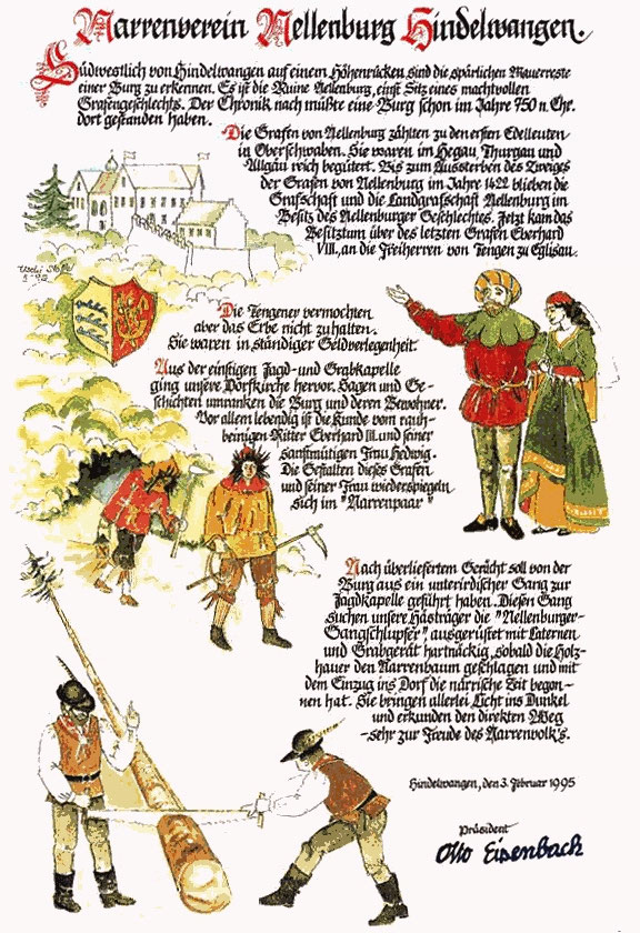 Chronik - Narrenverein Nellenburg Hindelwangen