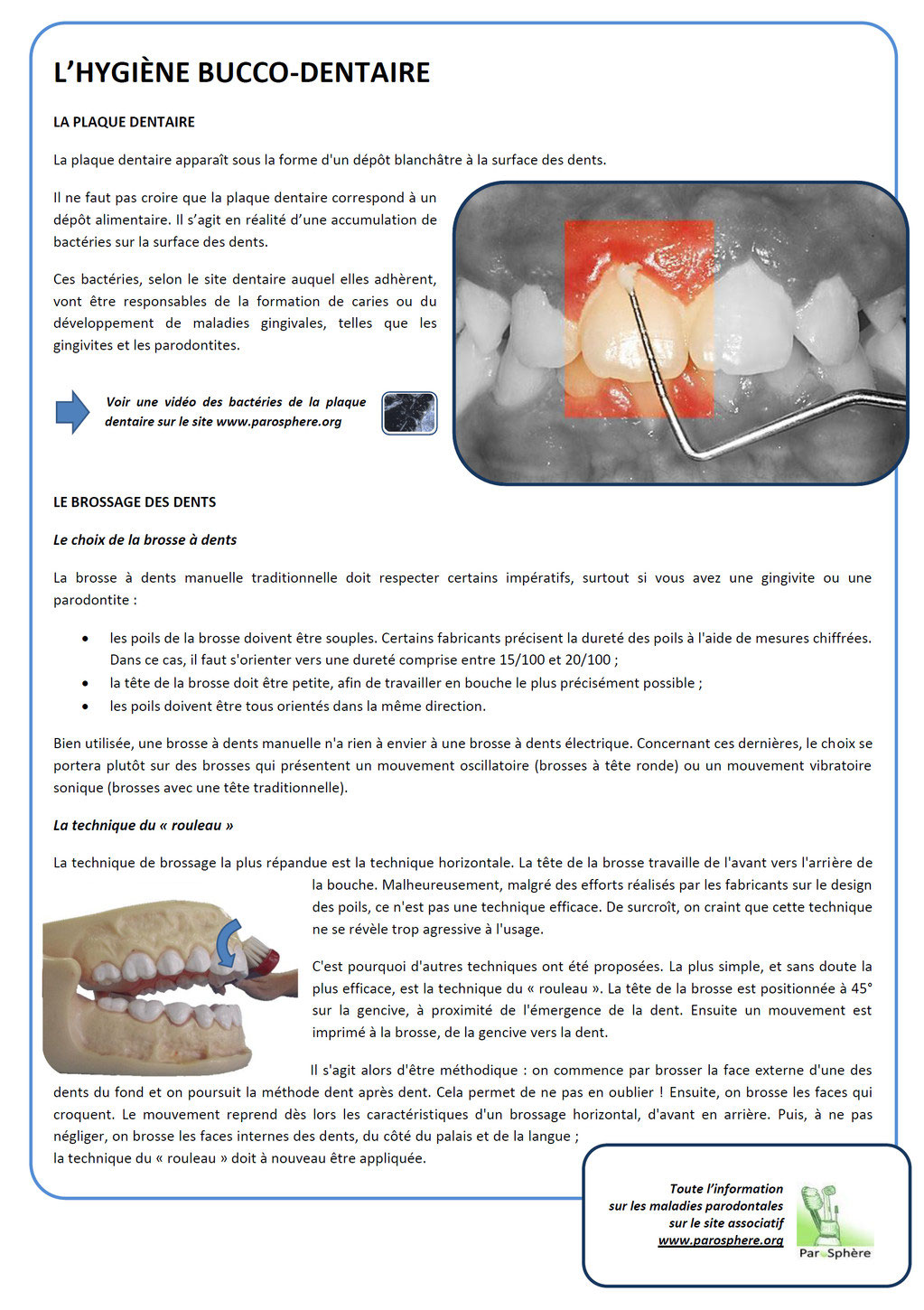 Documentation - ParoSphère