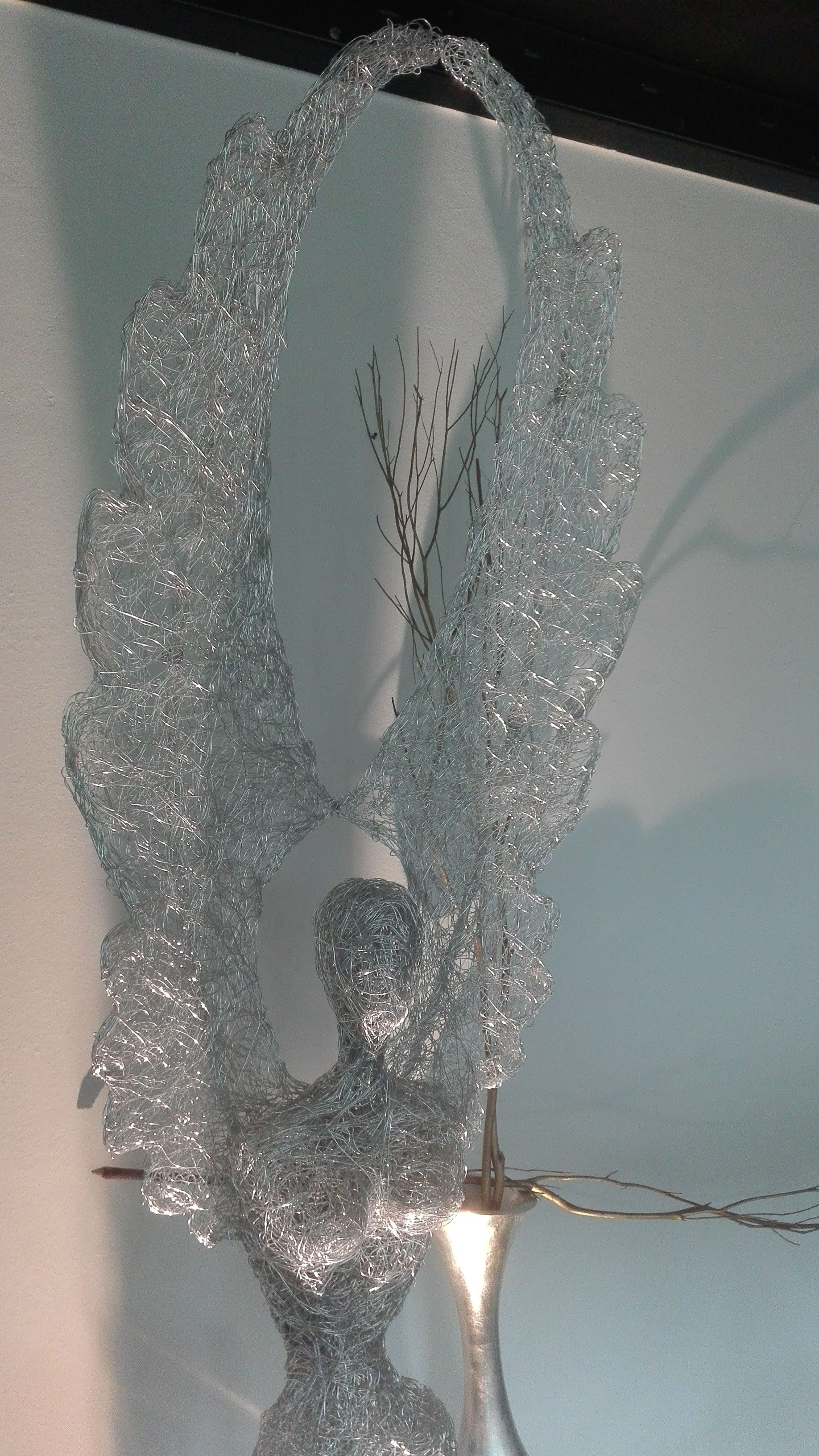 Draht Skulpturen, Licht und Kunst - Drahtskulpturen handmade