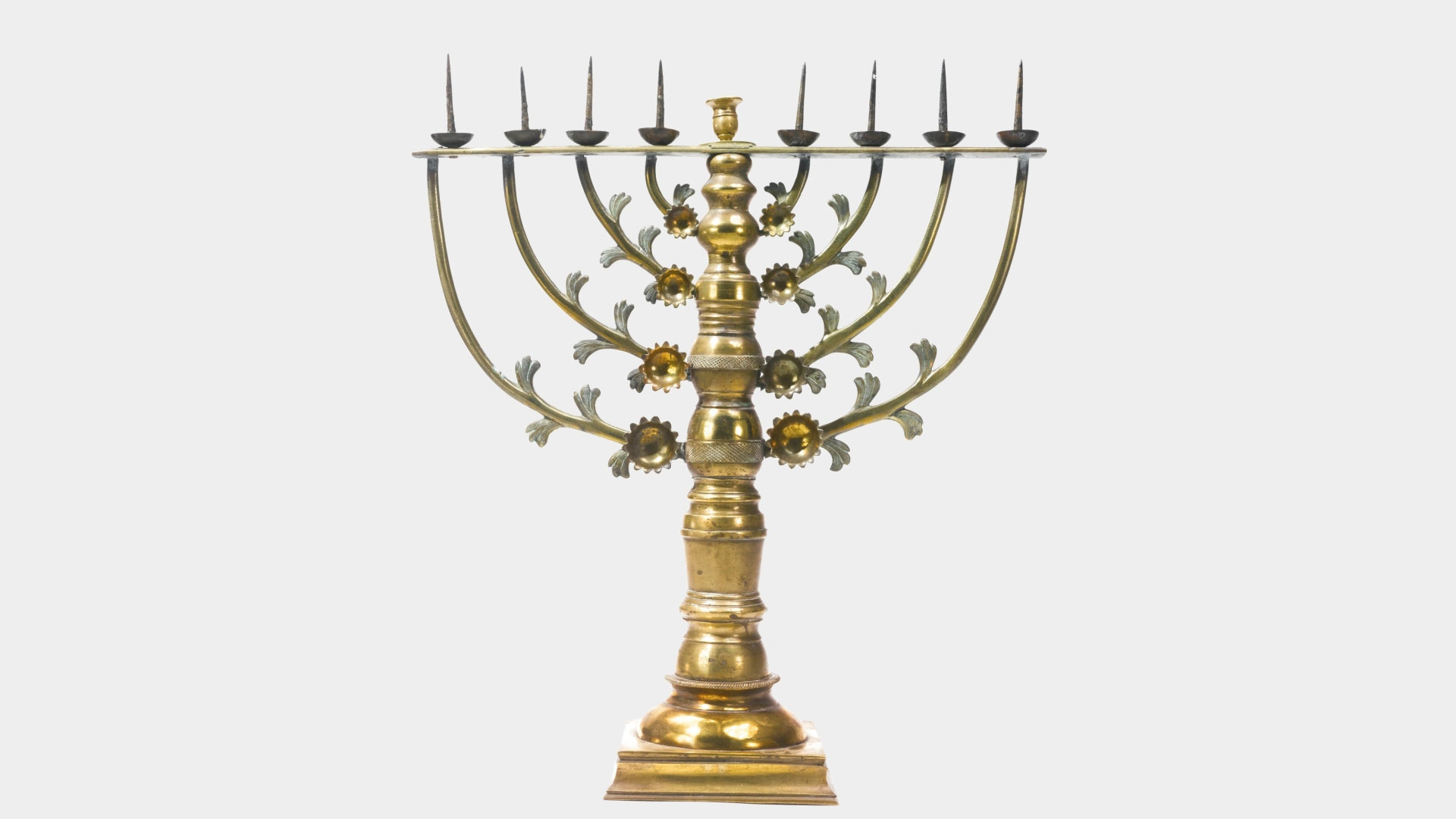 ANCIENT AND NEW MENORAHS - 19th Century - Structure Bible, Ancient Menorahs