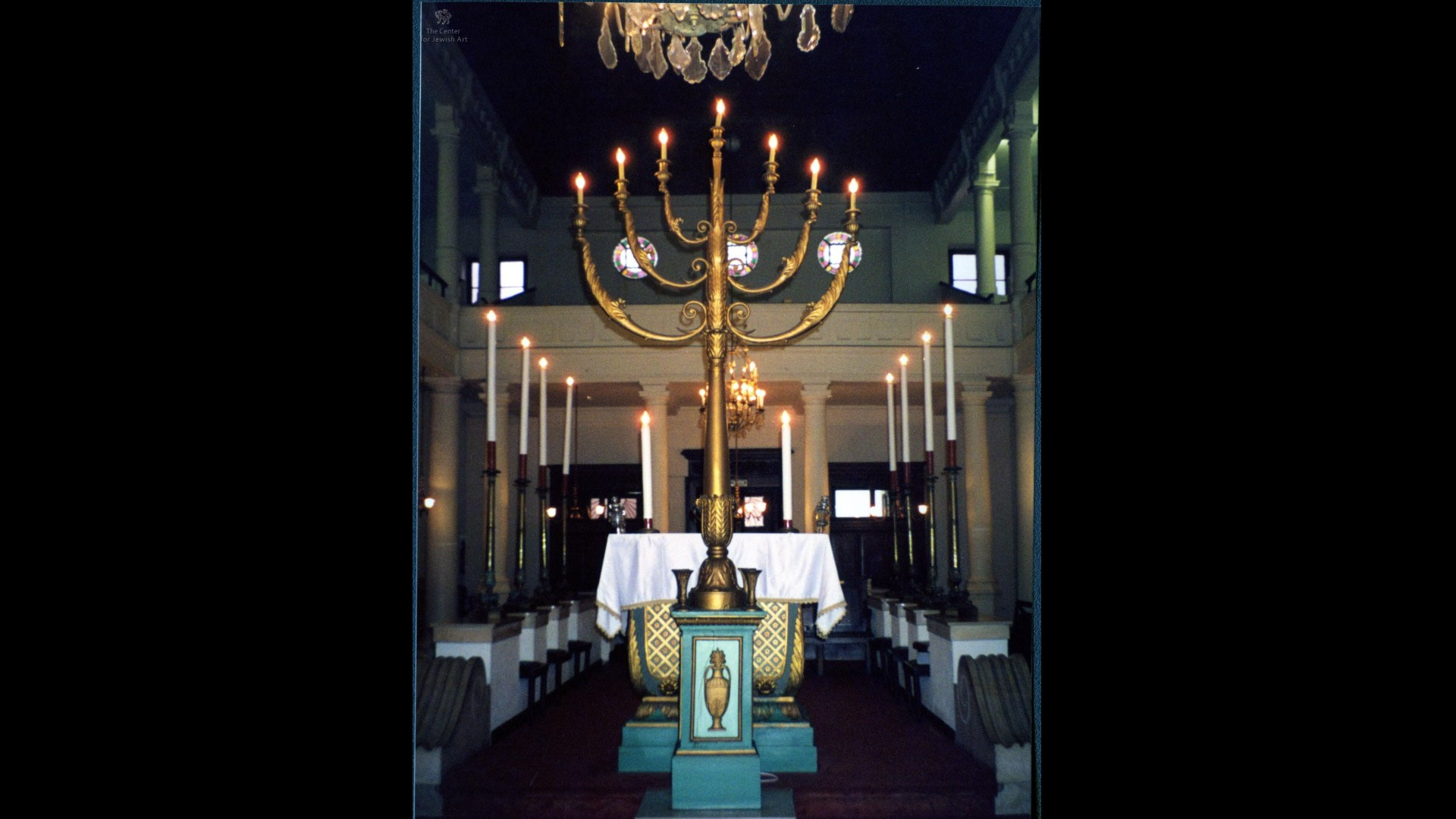 ANCIENT AND NEW MENORAHS - 19th Century - Structure Bible, Ancient Menorahs