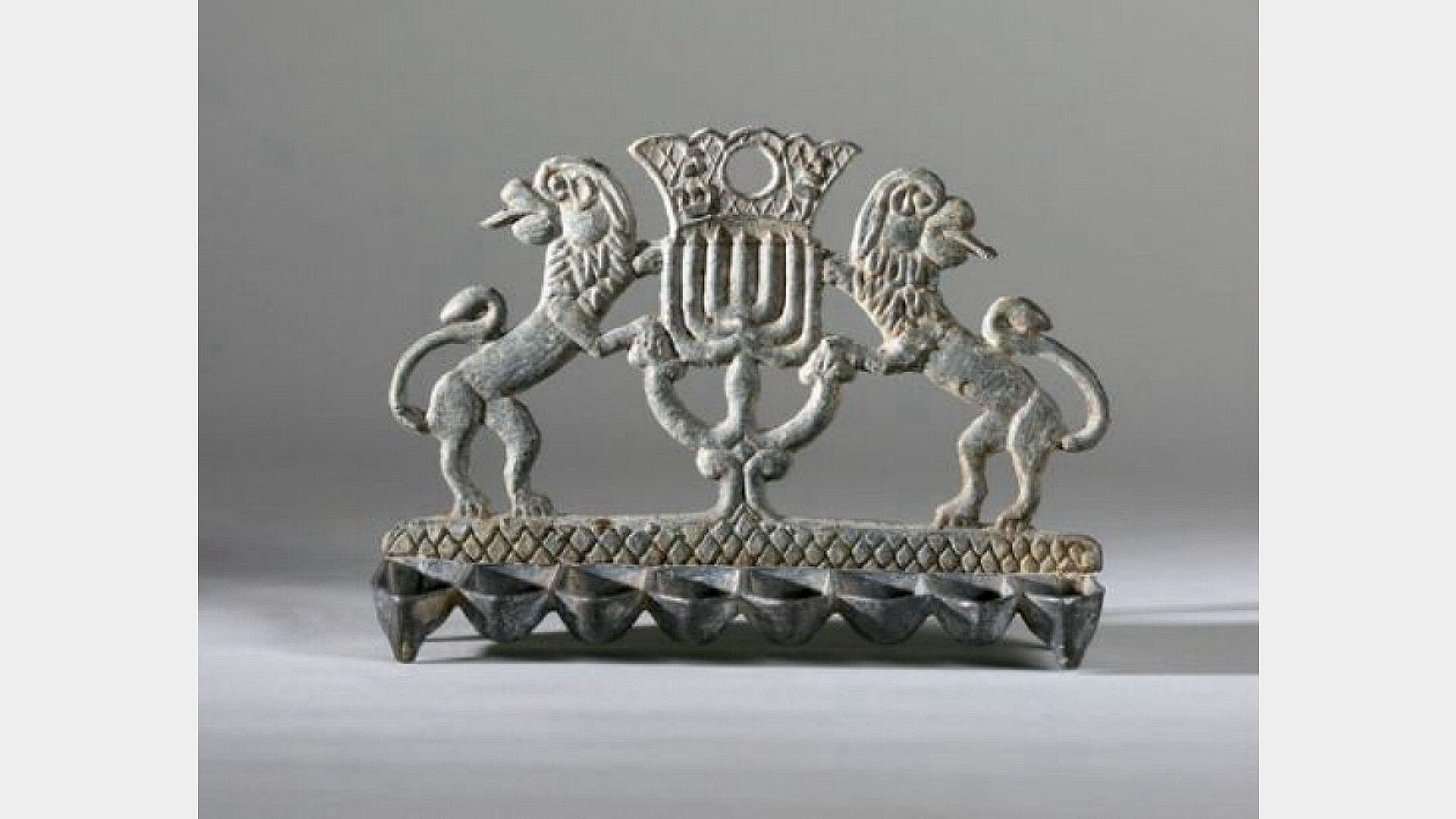 ANCIENT AND NEW MENORAHS - 20th Century - Divisions Structure Bible Menorah