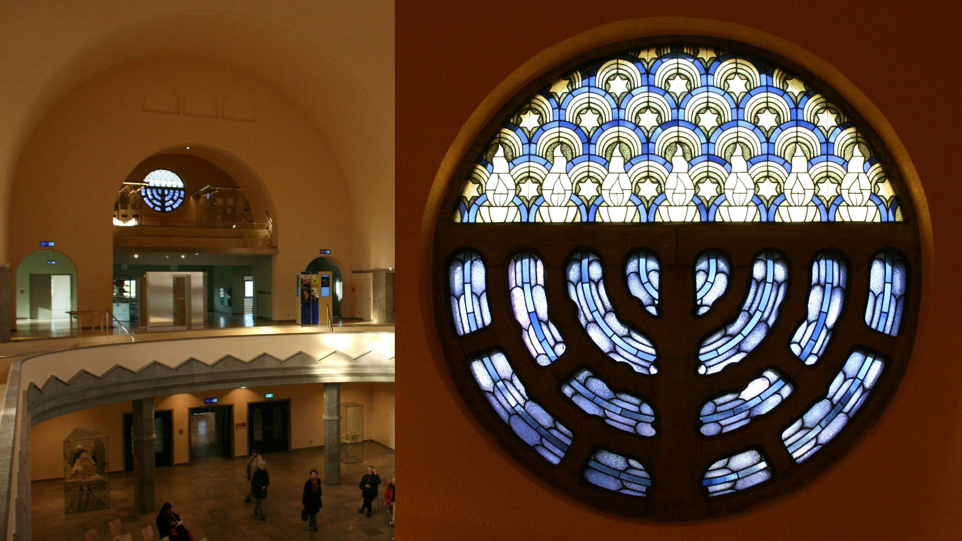 ANCIENT AND NEW MENORAHS - 20th Century - Divisions Structure Bible Menorah