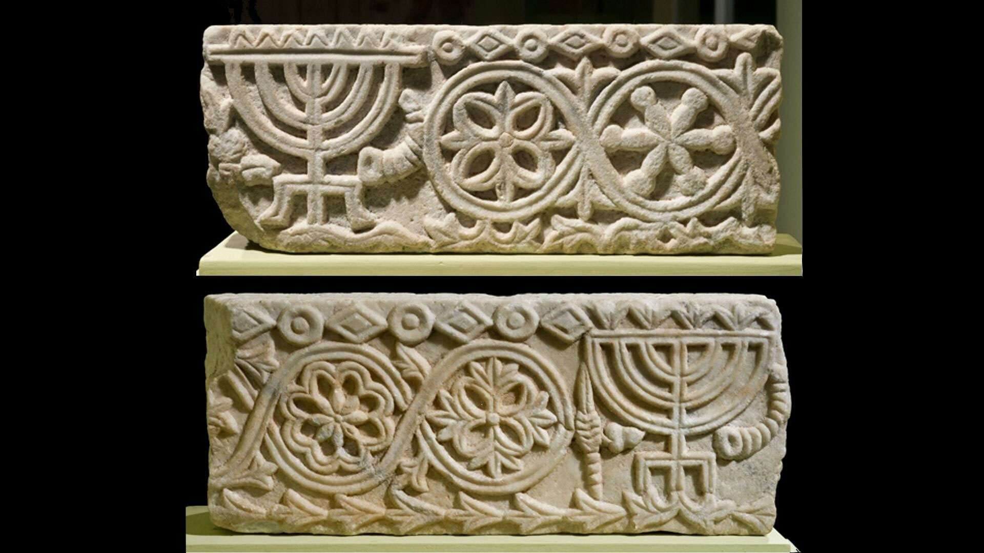 ANCIENT AND NEW MENORAHS - 3rd Century AD / CE - Structure Bible ...