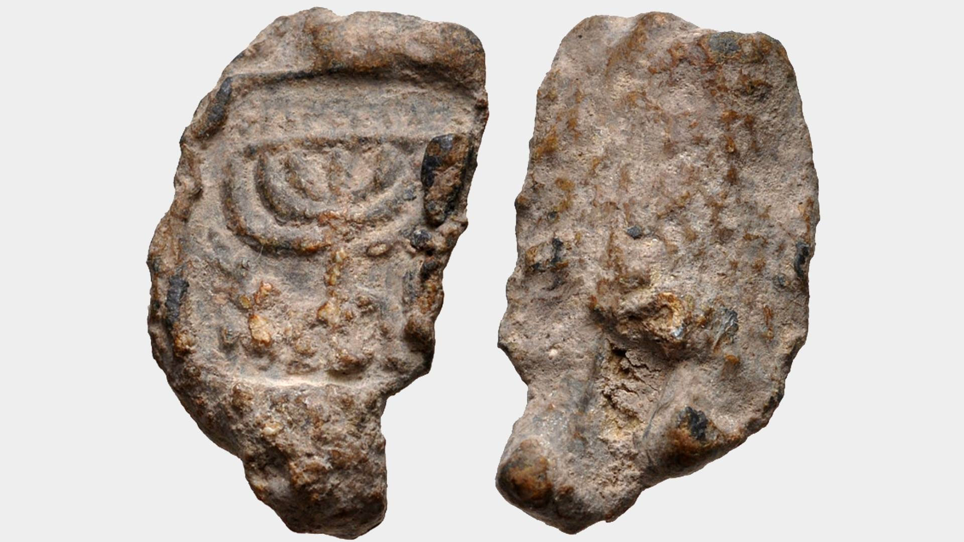 Ancient Menorahs - 2nd Century AD / CE - Divisions Structure Bible Menorah