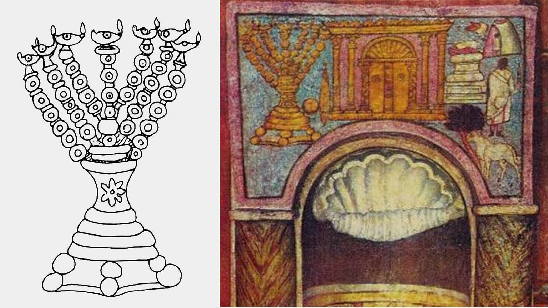ANCIENT AND NEW MENORAHS - 3rd Century AD / CE - Structure Bible ...