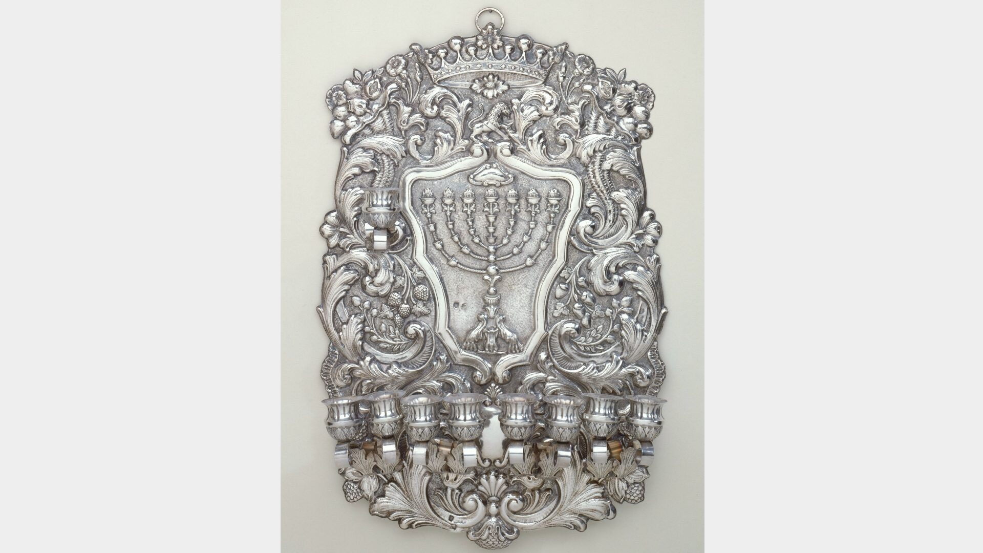 ANCIENT AND NEW MENORAHS - 20th Century - Divisions Structure Bible Menorah