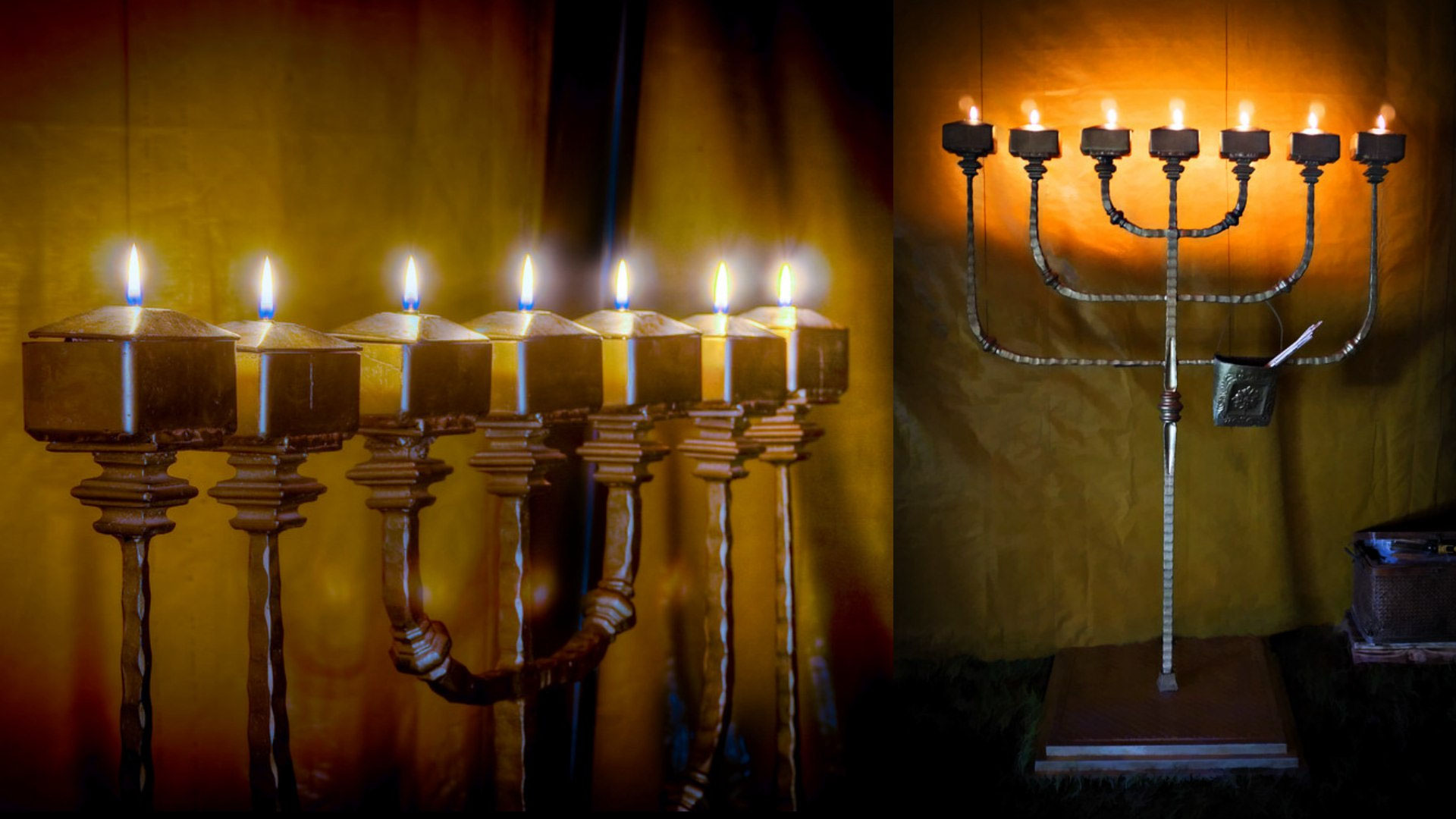 ANCIENT AND NEW MENORAHS - 21st Century - Structure Bible, Ancient Menorahs