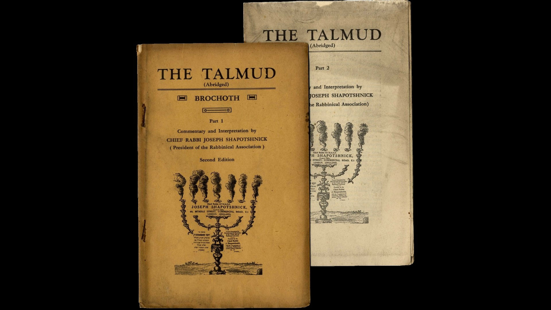 ANCIENT AND NEW MENORAHS - 20th Century - Divisions Structure Bible Menorah
