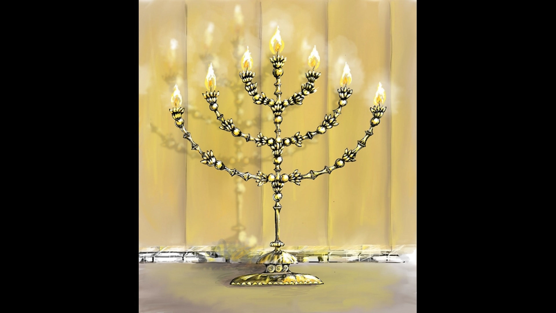 ANCIENT AND NEW MENORAHS - 21st Century - Structure Bible, Ancient Menorahs