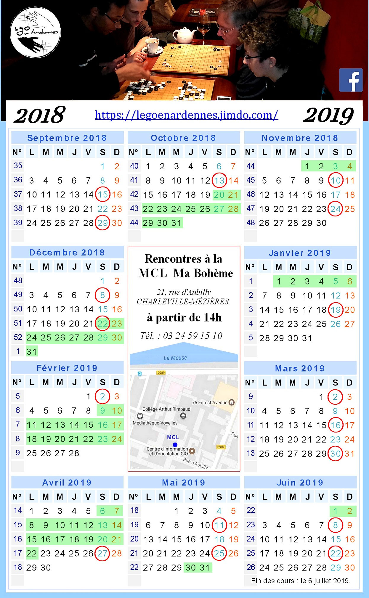 du 11 au 25 mai 2024 - Le Go en Ardennes