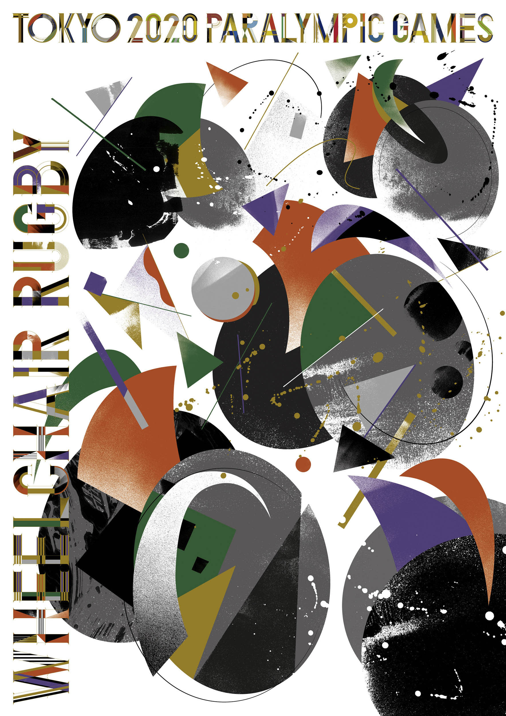 Tokyo 2020 – Official Paralympic Poster - theolympicdesign – Olympic ...