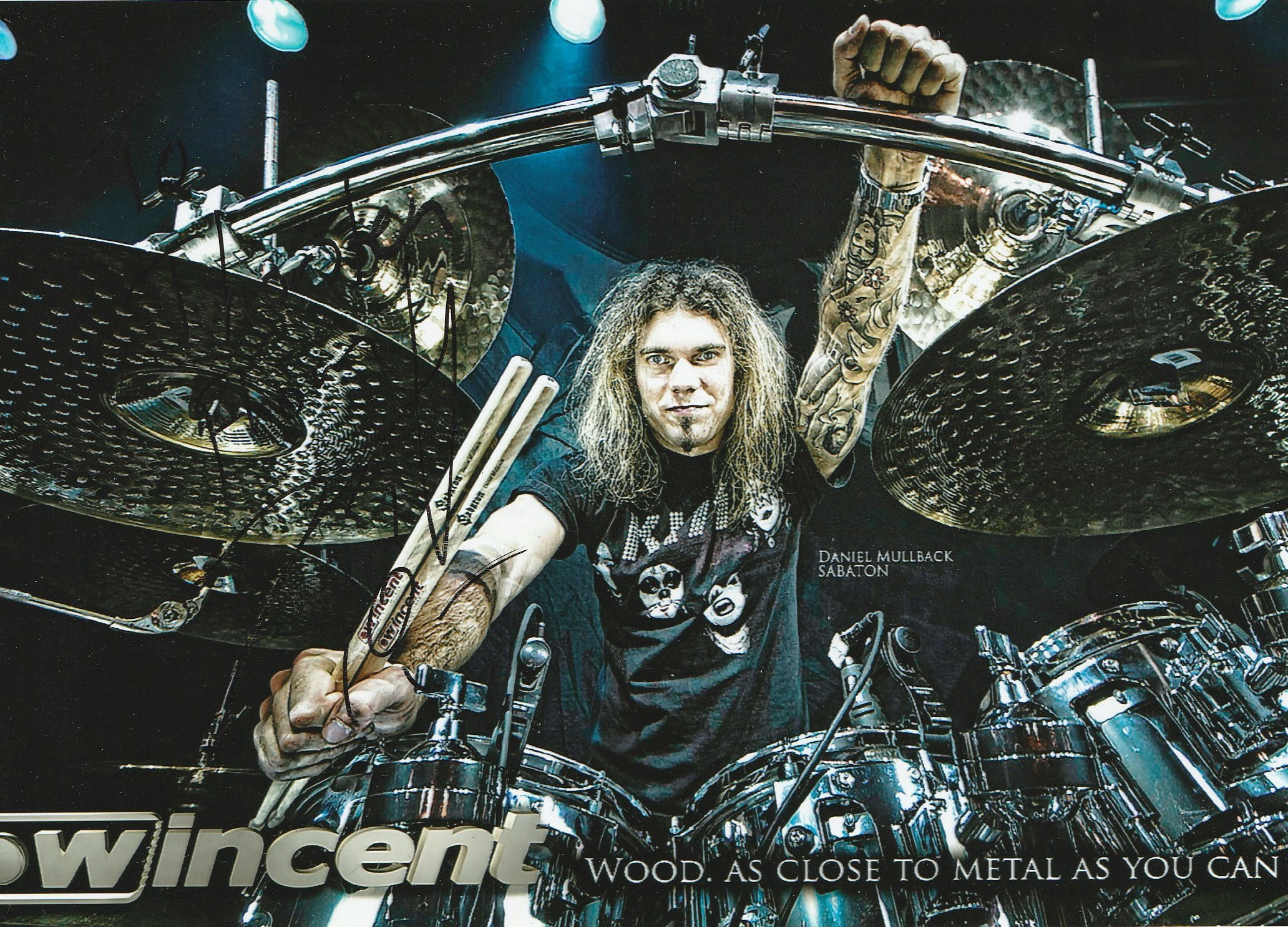 Sabaton - autographwalls Webseite!