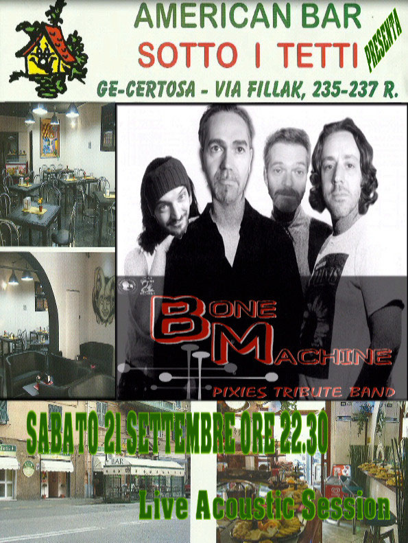 Bone Machine - Bone Machine Pixies tribute band