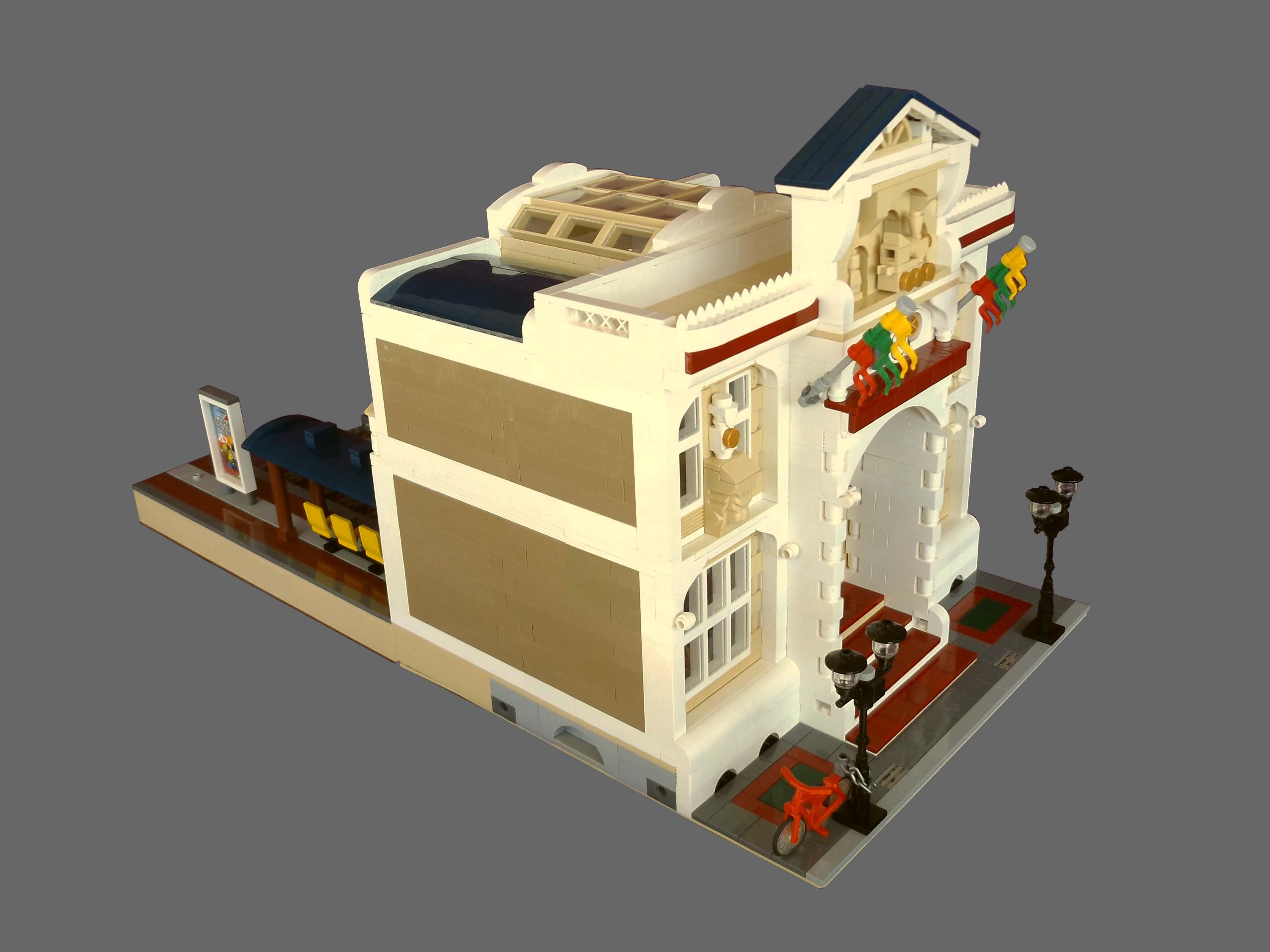 N° 27 - LEGO Modular Grand Central Railway Station - Bricker & Co Unlimited