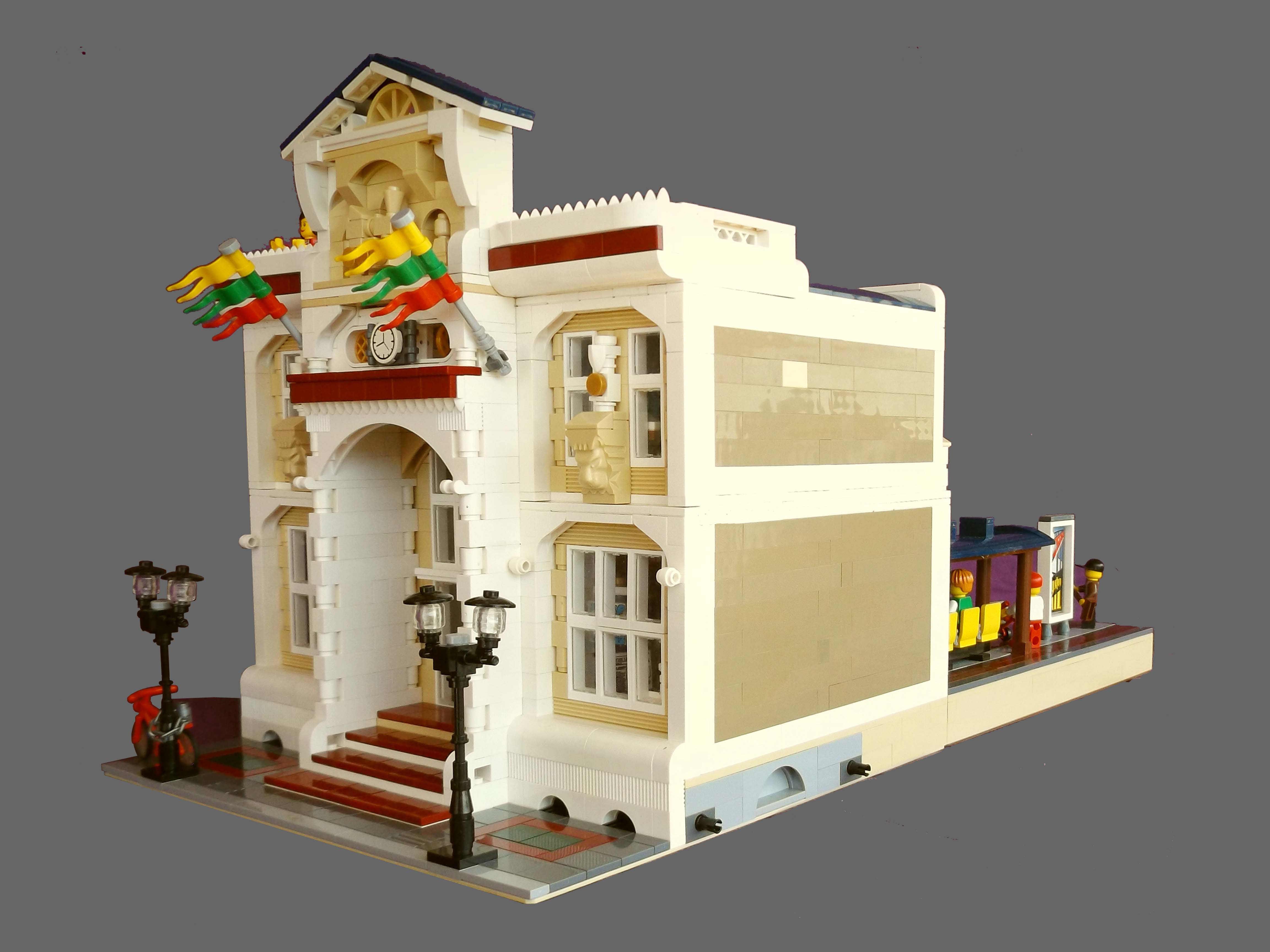 N° 27 - LEGO Modular Grand Central Railway Station - Bricker & Co Unlimited