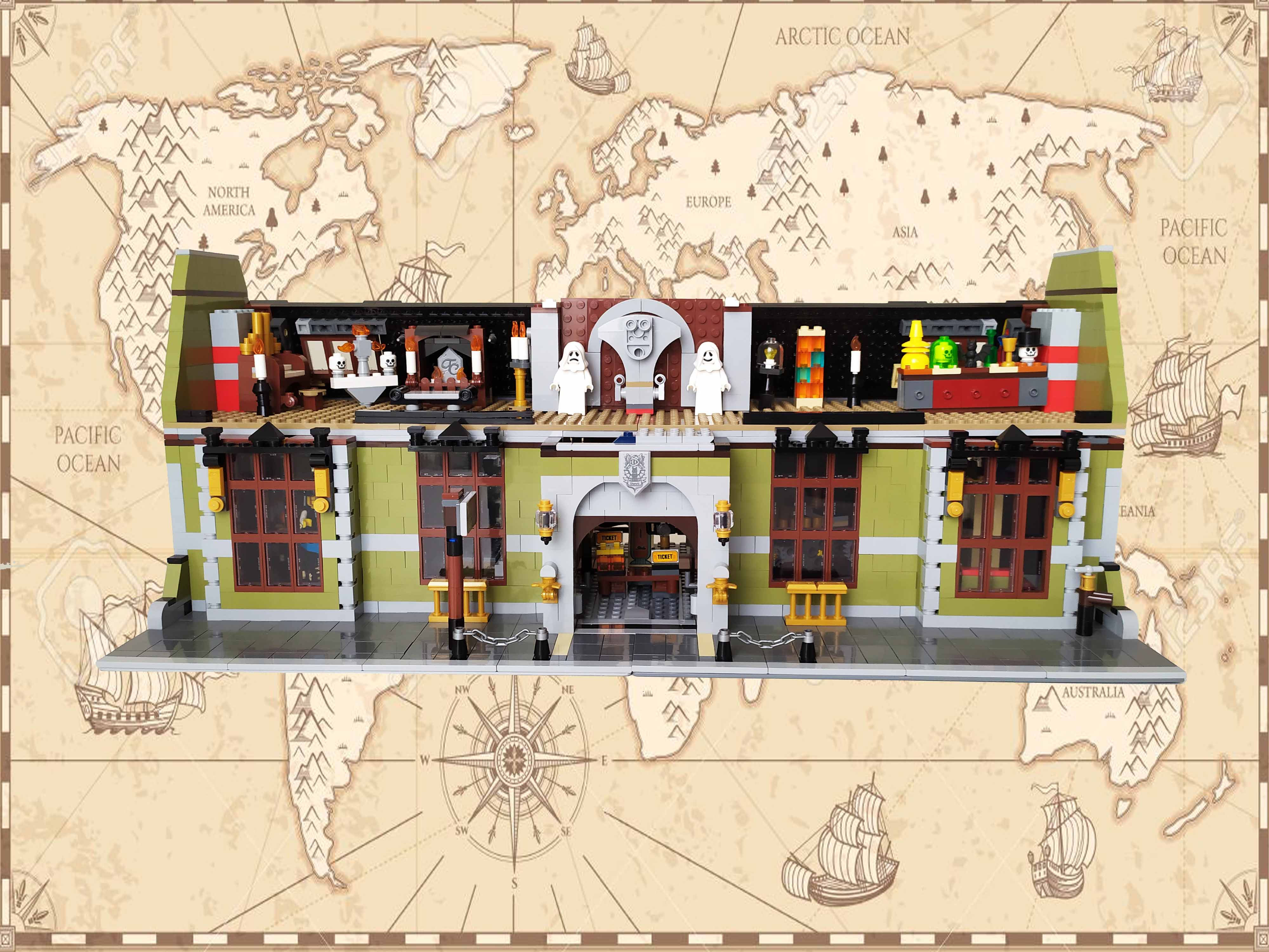 N°32 - LEGO Modular Baron Von Barron Museum - Bricker & Co Unlimited