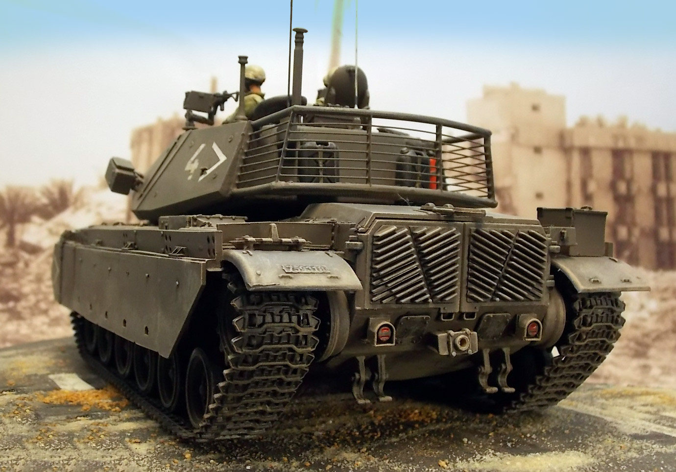 IDF Sabra MBT - www.panzer-bau.de/diorama/militär/1:35