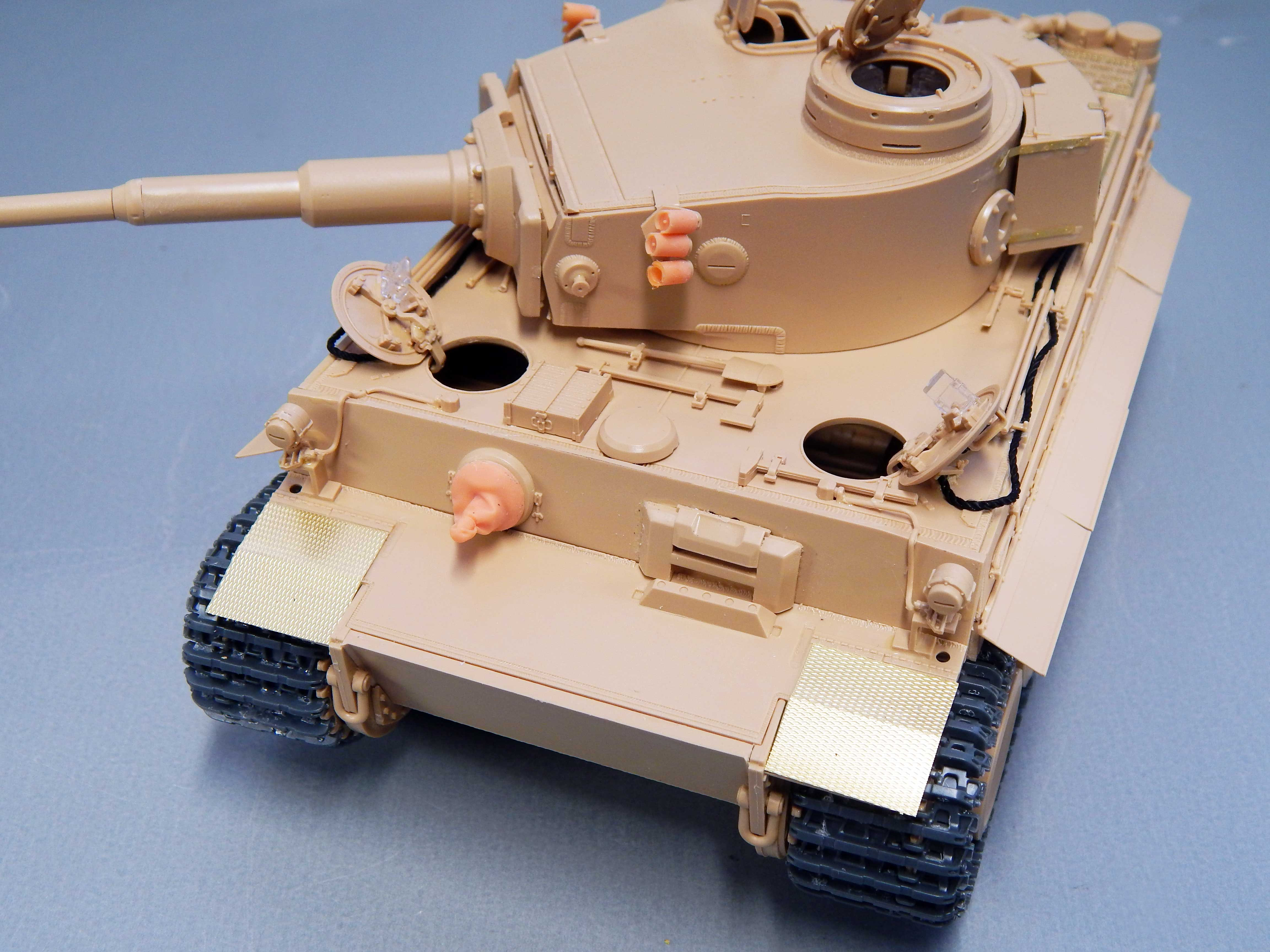 Zeitreise: Tiger 141-Tunesien 1943 - www.panzer-bau.de/diorama/militär/1:35