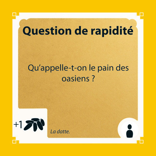 Cartes question - Jeu semi-coopératif "Sauvons l'oasis"