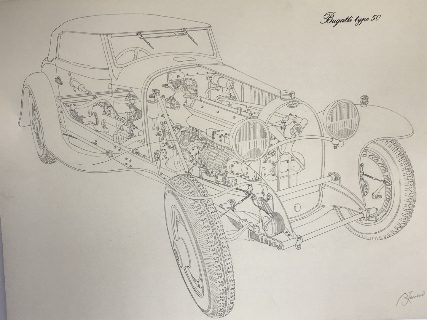 Bugatti T50 - Ma passion du modélisme