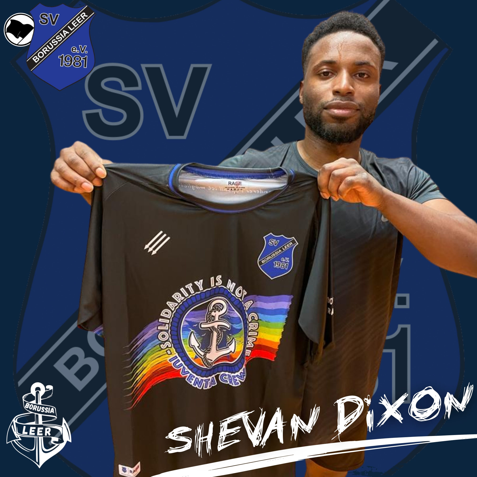 Aus England an den Bahndamm: Herzlich willkommen, Shevan Dixon! - SV ...