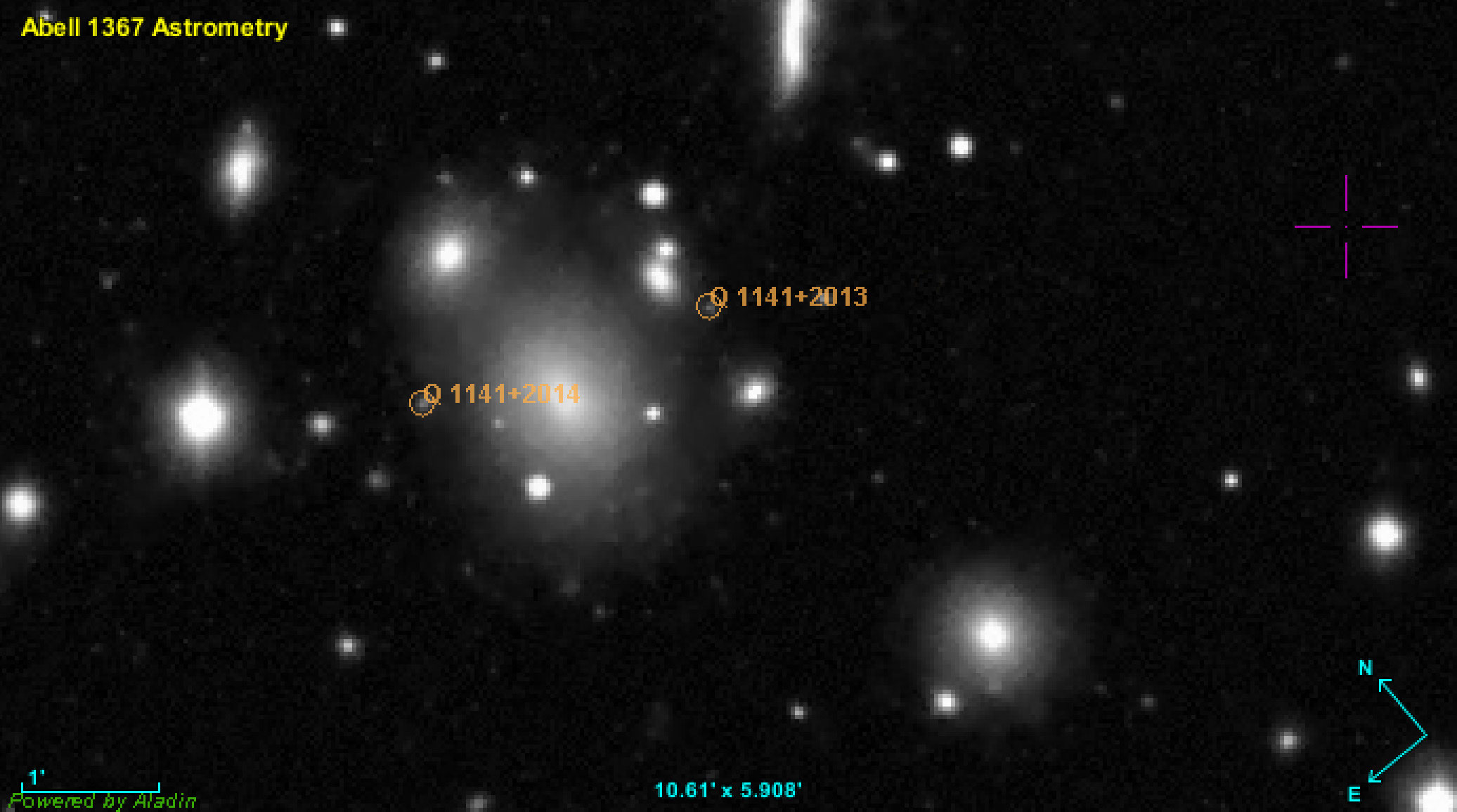 Amas galactique Abell 1367 - KameL_Space_Art_Photography