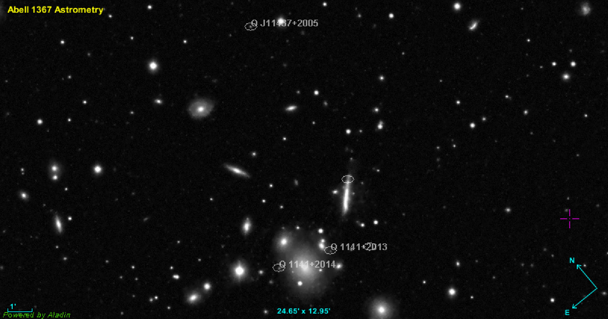 Amas galactique Abell 1367 - KameL_Space_Art_Photography