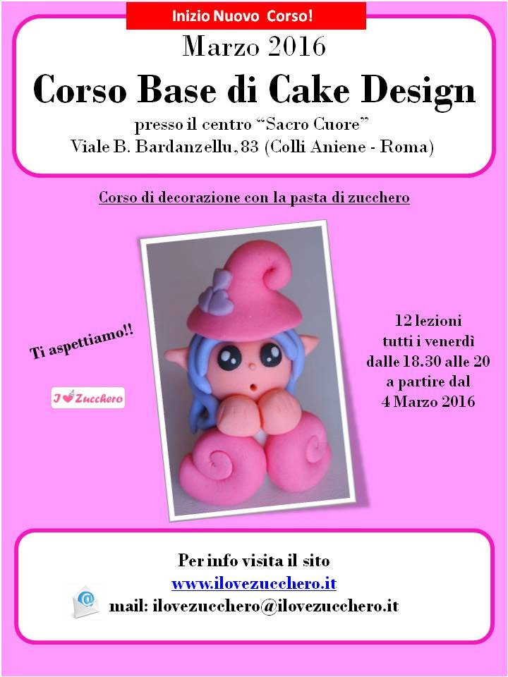 Corso Base Cake Design a Roma - Ilovezucchero sito dedicato alla pasta ...