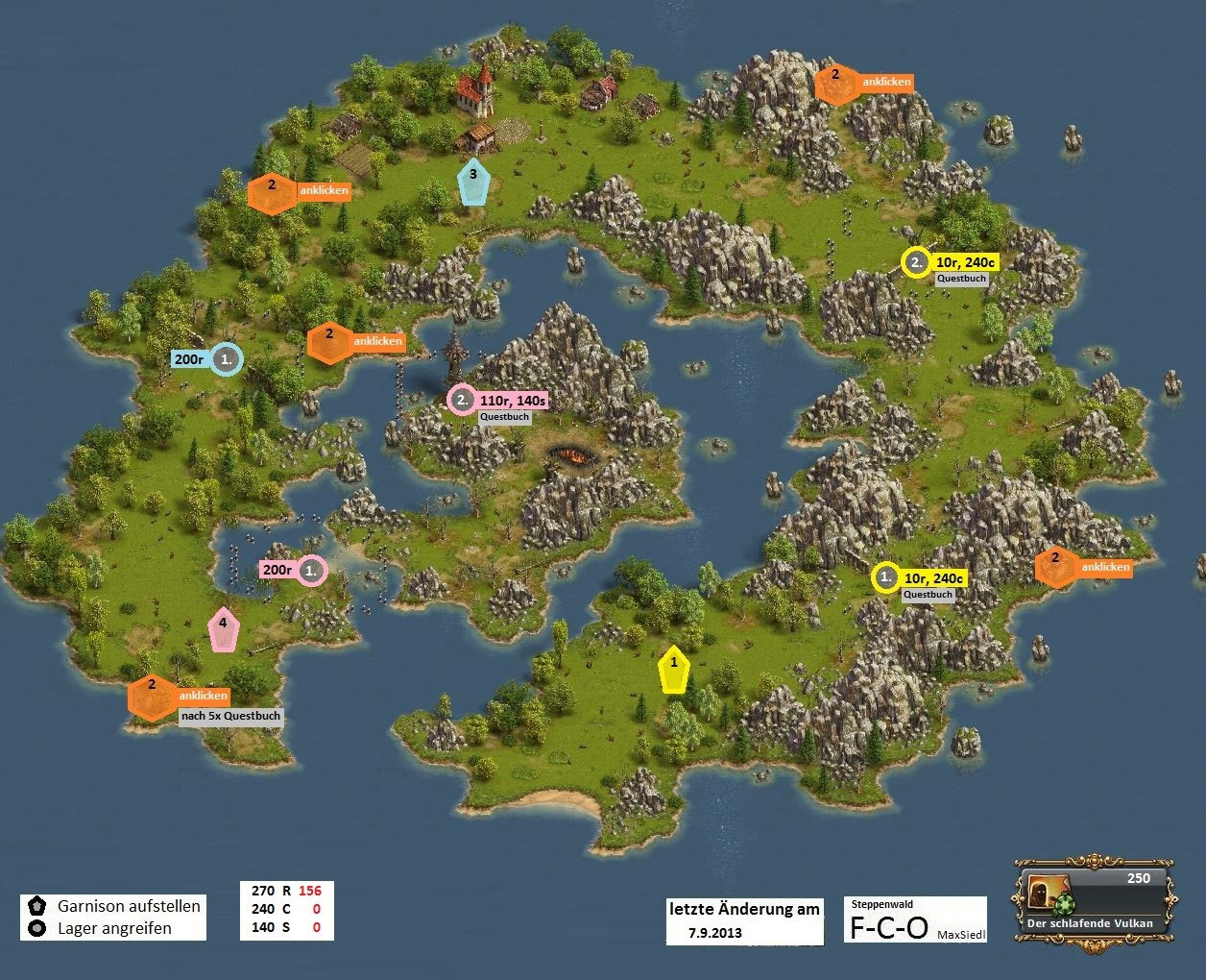 ABENTEUER TAKTIK-Karten Für 250 General - Erblicker of light