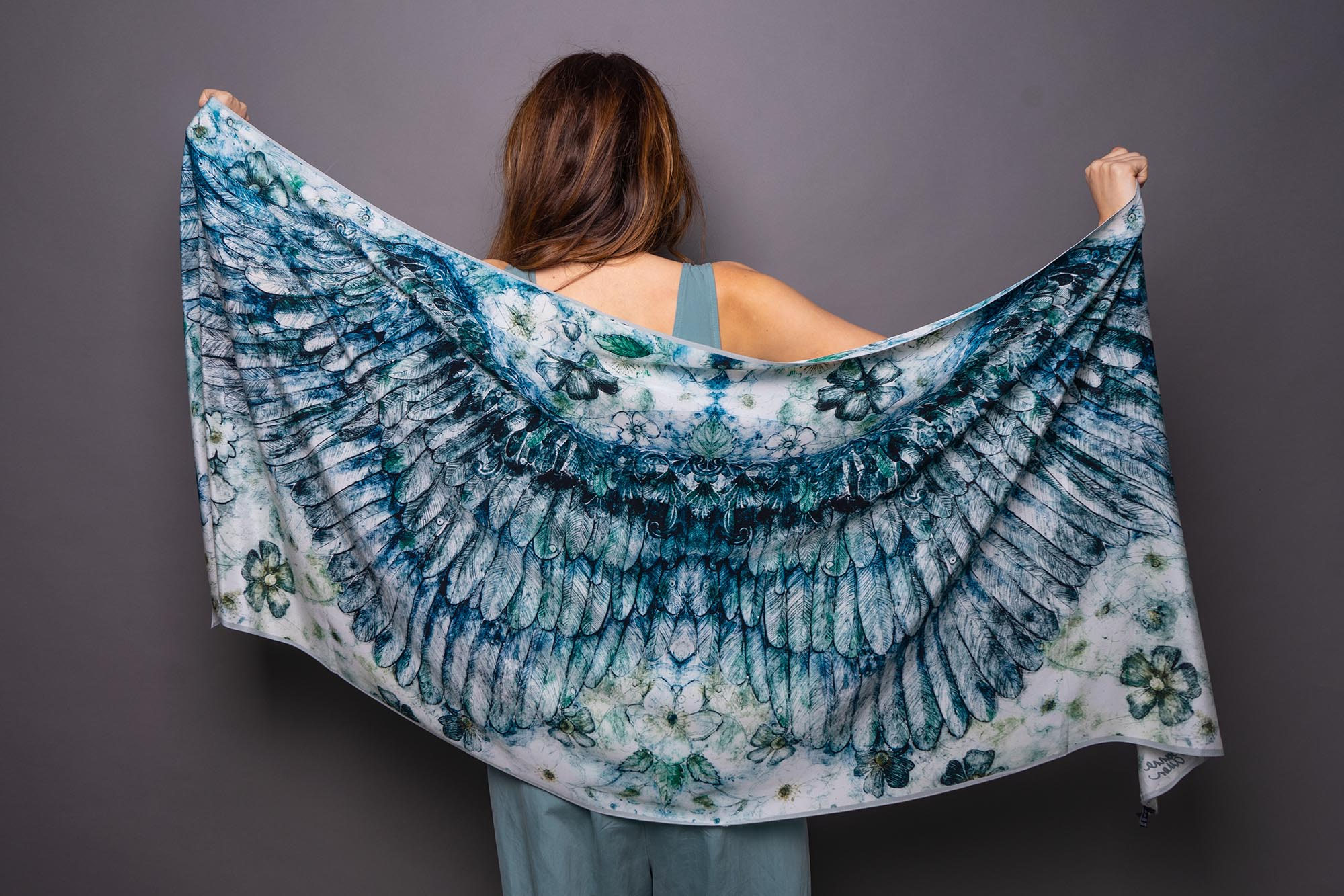 Cupid's Wings Cerulean - Joanna Allen Art